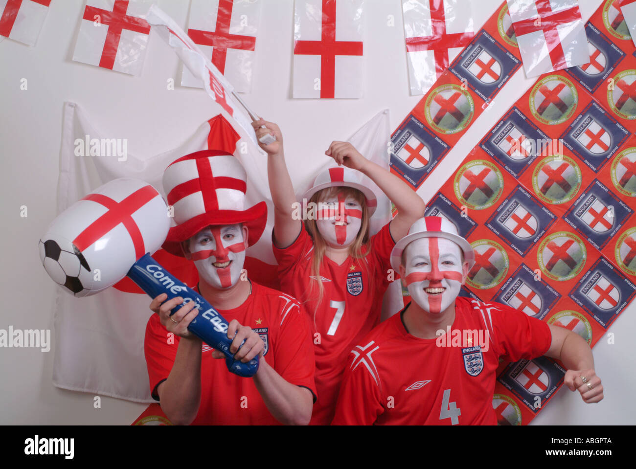 england football fan Stock Photo - Alamy