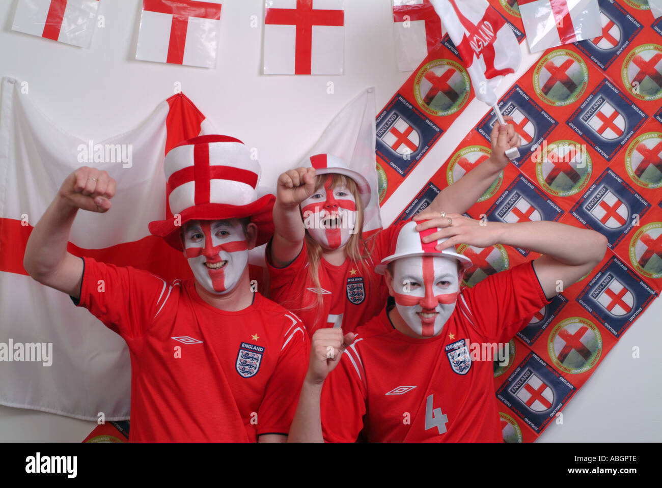 england football fan Stock Photo - Alamy