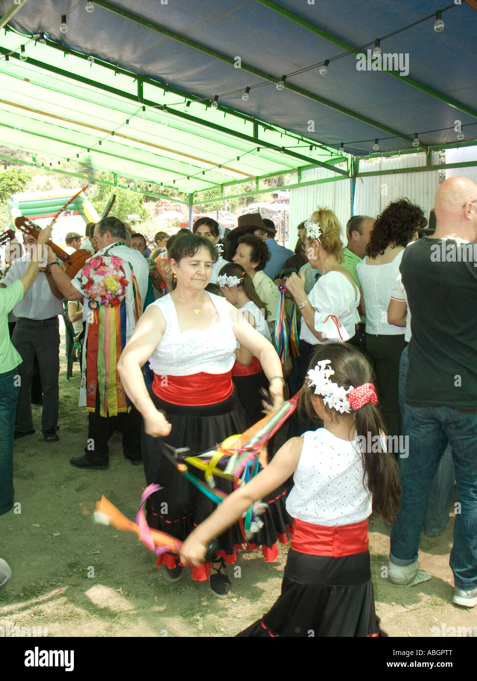 Flamenco Dancing at a traditional spanish festival Stock Photo - Alamy
