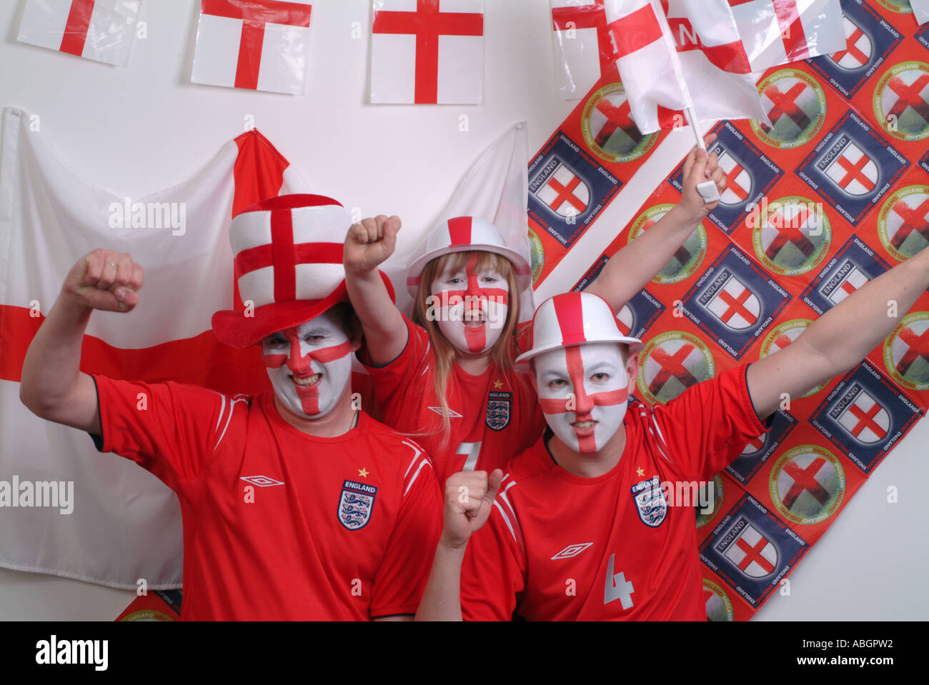 england football fan Stock Photo - Alamy