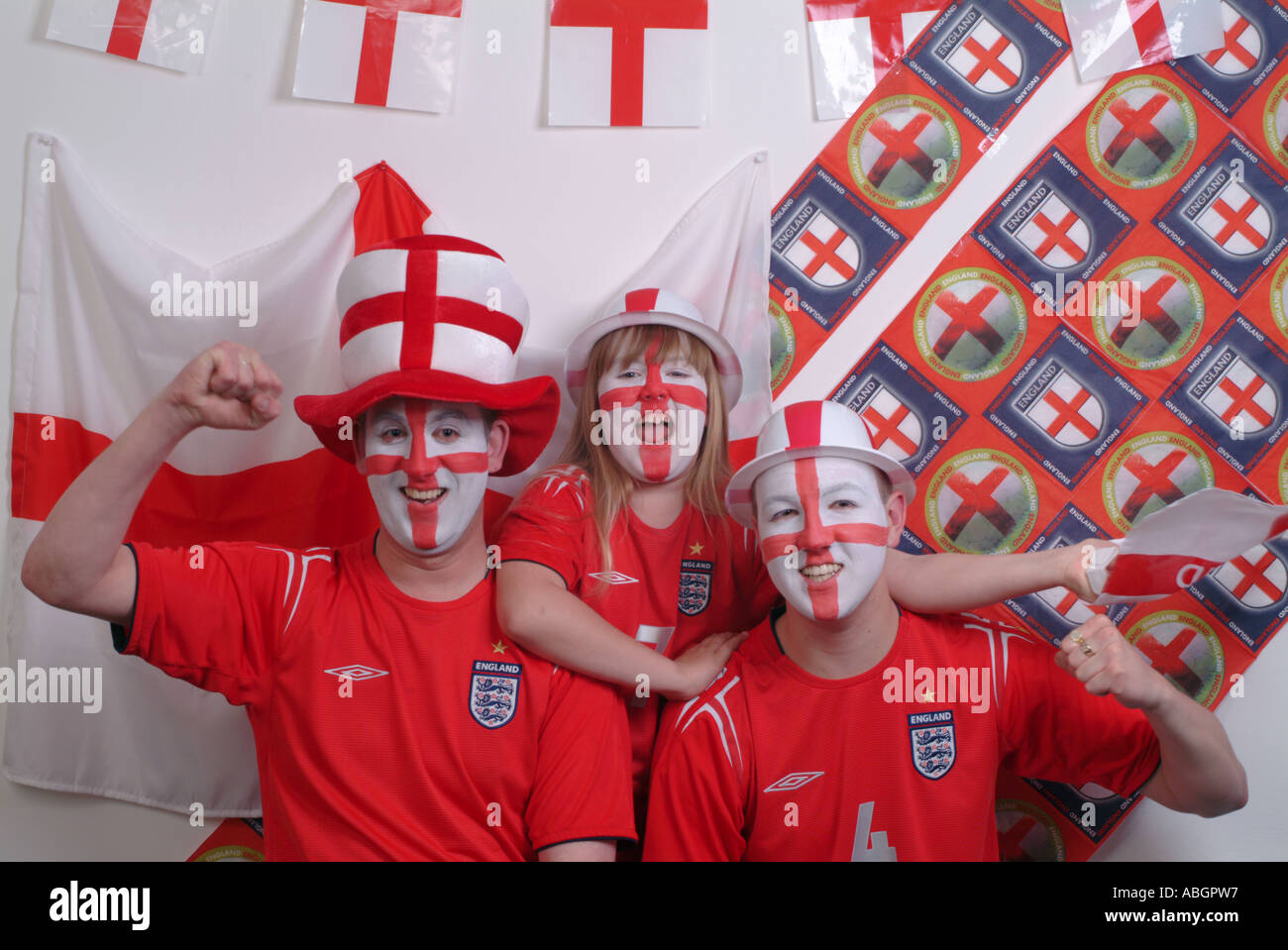 england football fan Stock Photo - Alamy