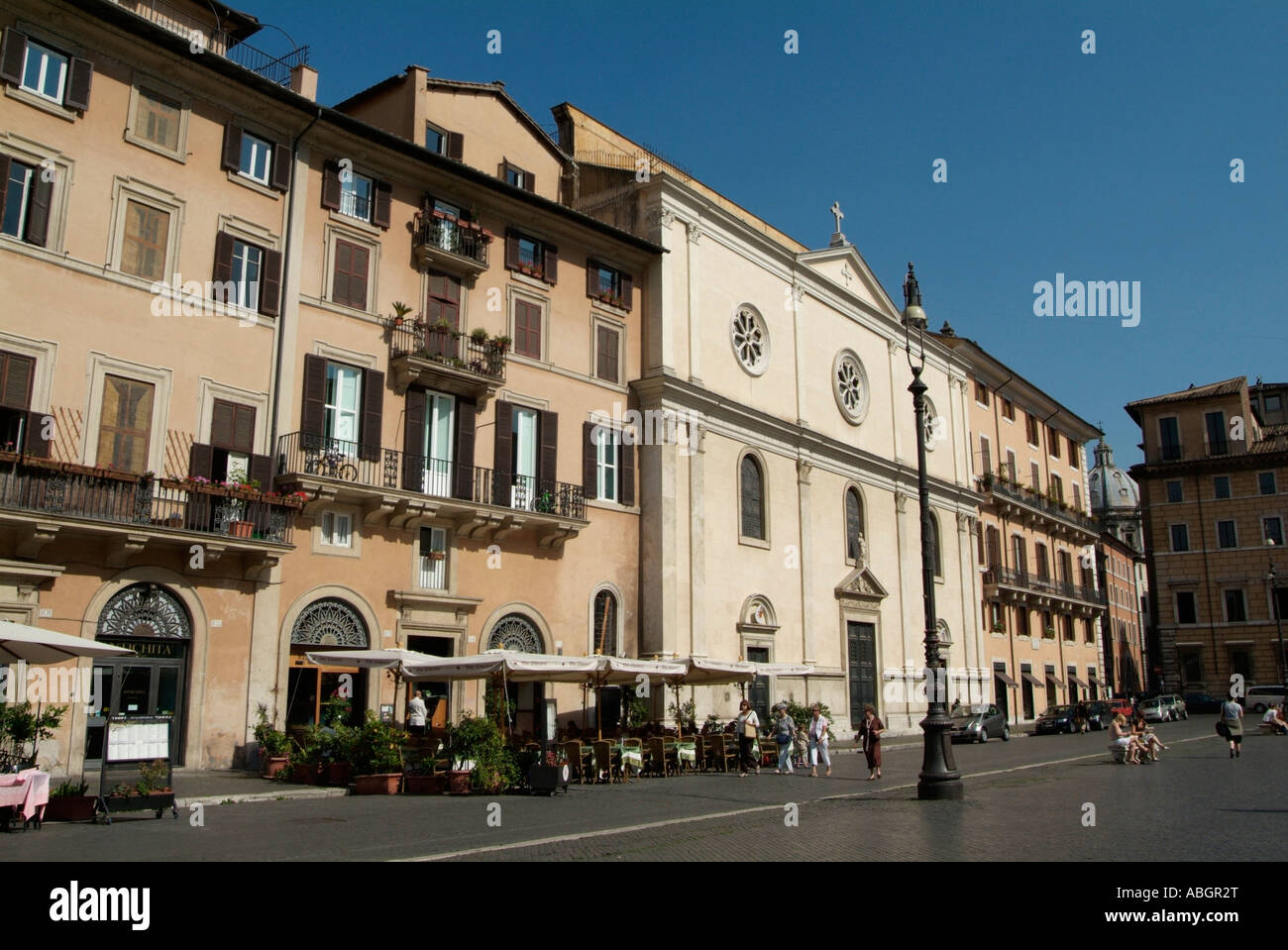 Piazza della Minerva in Rome Stock Photo - Alamy