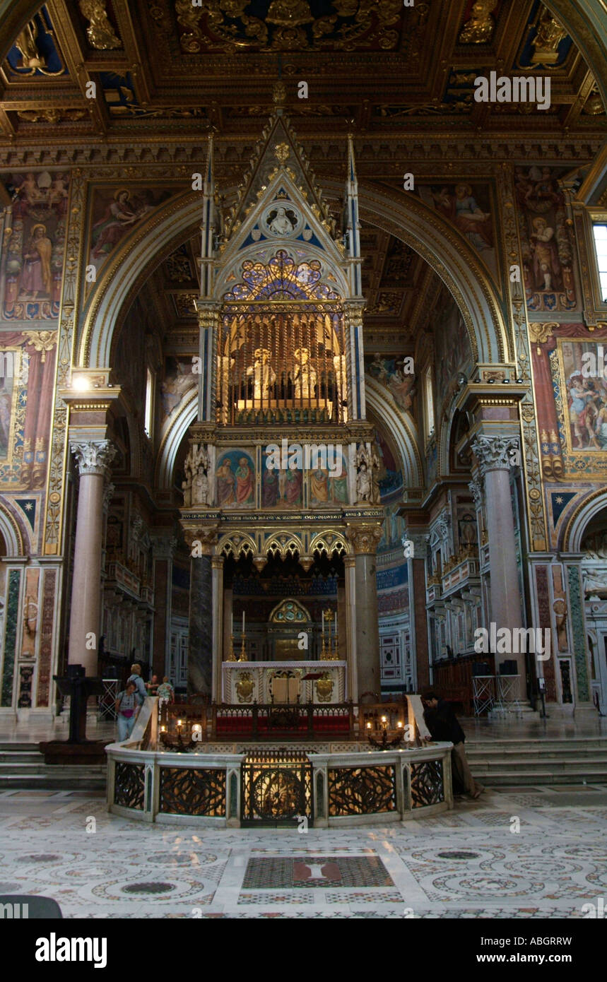Basilica di San Giovanni in Laterano, Rome, Italy Stock Photo - Alamy