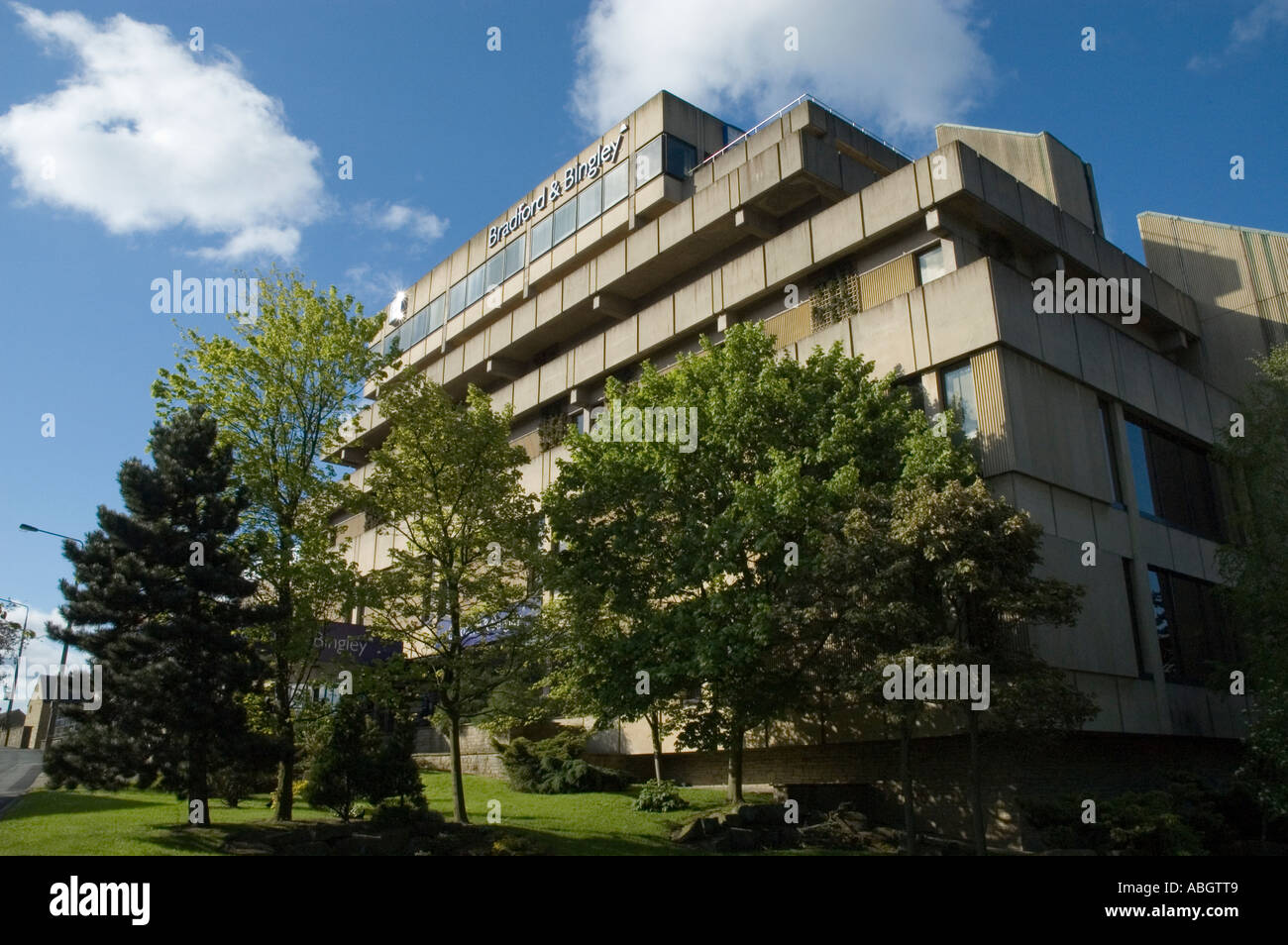 Headquarters of the Bradford and Bingley Building Society in Bingley ...