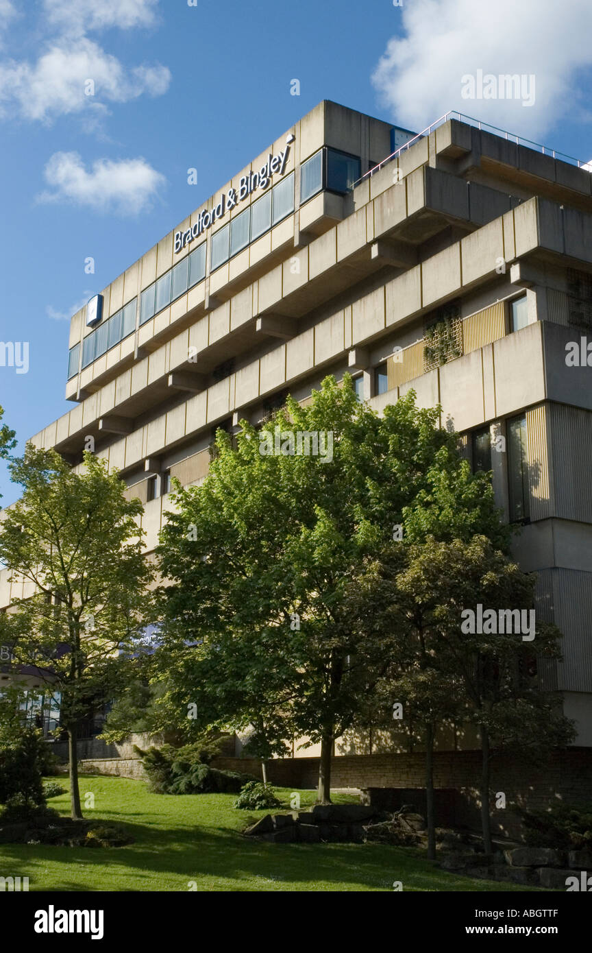 Headquarters of the Bradford and Bingley Building Society in Bingley ...
