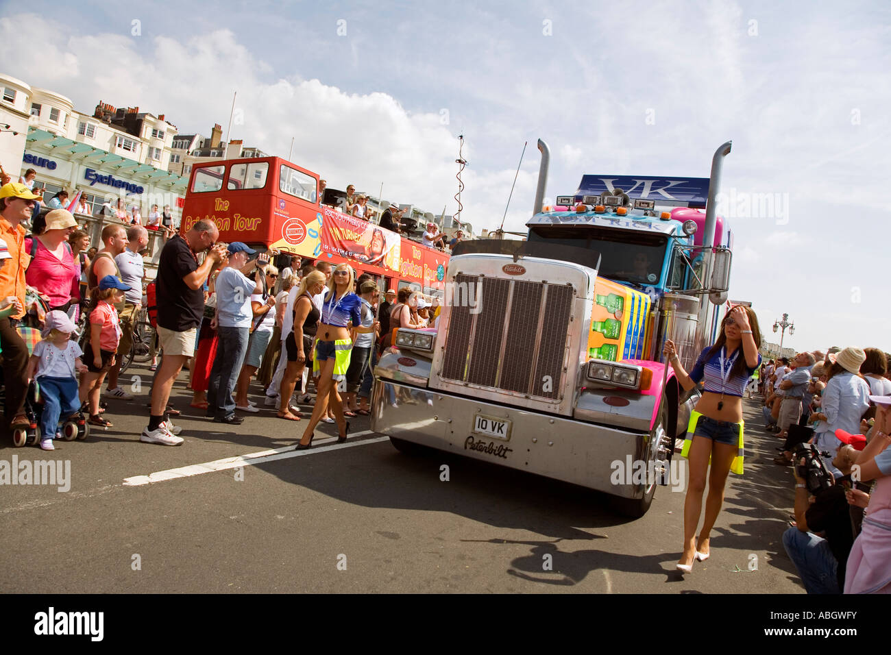 Gay pride truck hi-res stock photography and images - Alamy