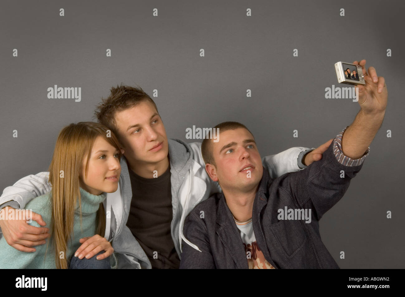 Male friends facial expressions hi-res stock photography and images - Alamy