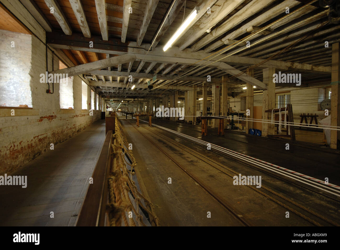 Chatham historic dockyard ropery hi-res stock photography and images ...