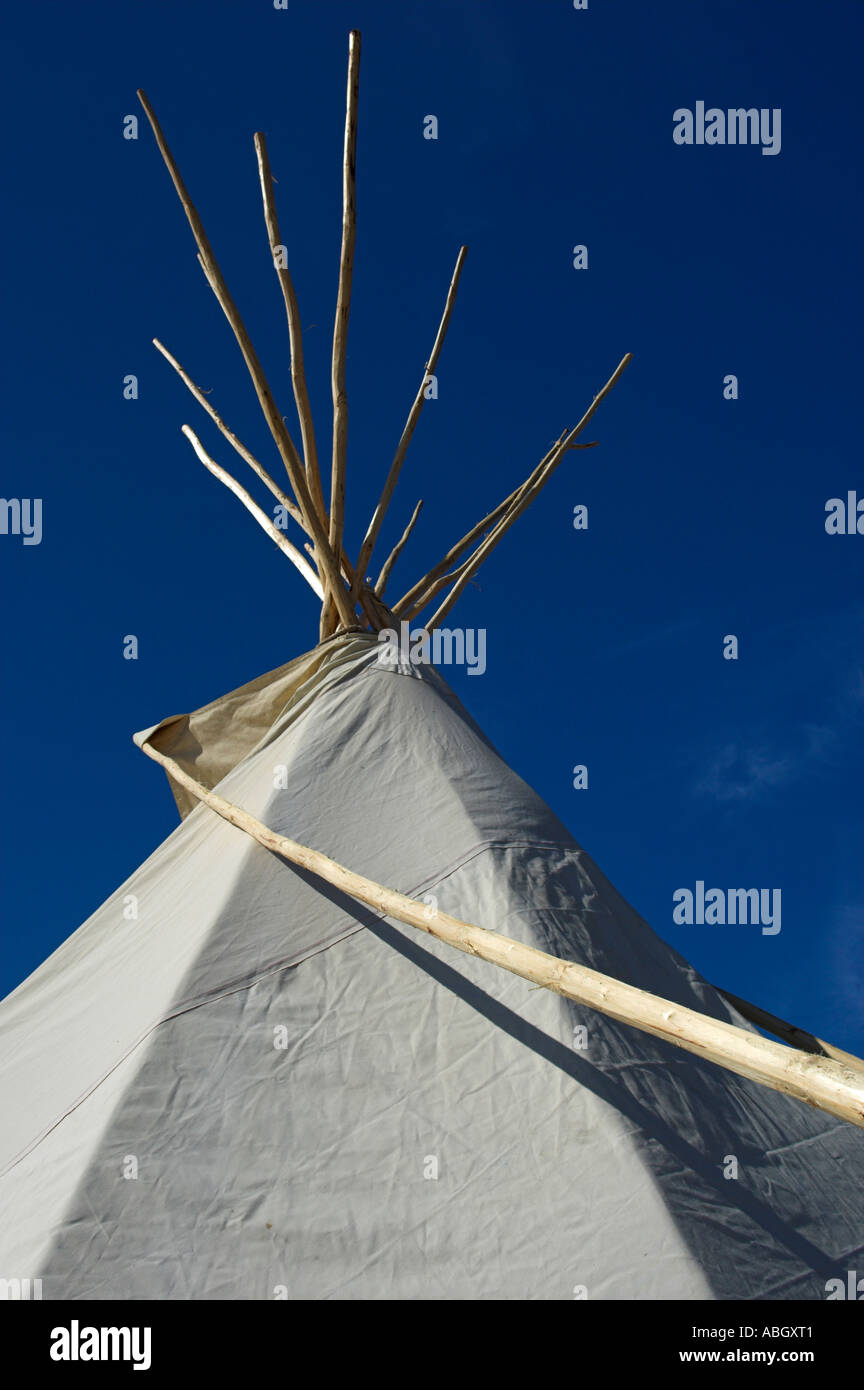Tepee poles hi-res stock photography and images - Alamy