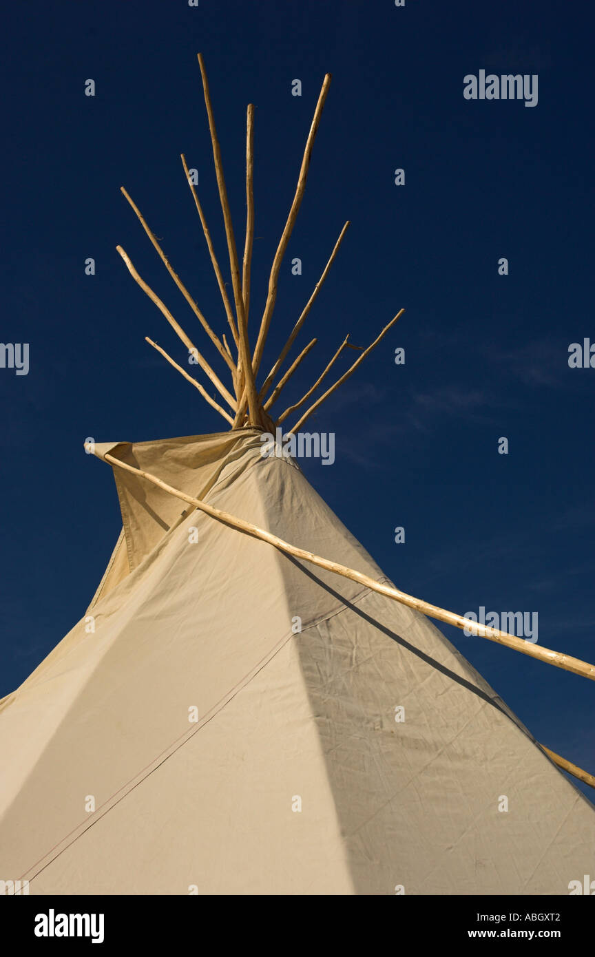 Tepee poles hi-res stock photography and images - Alamy