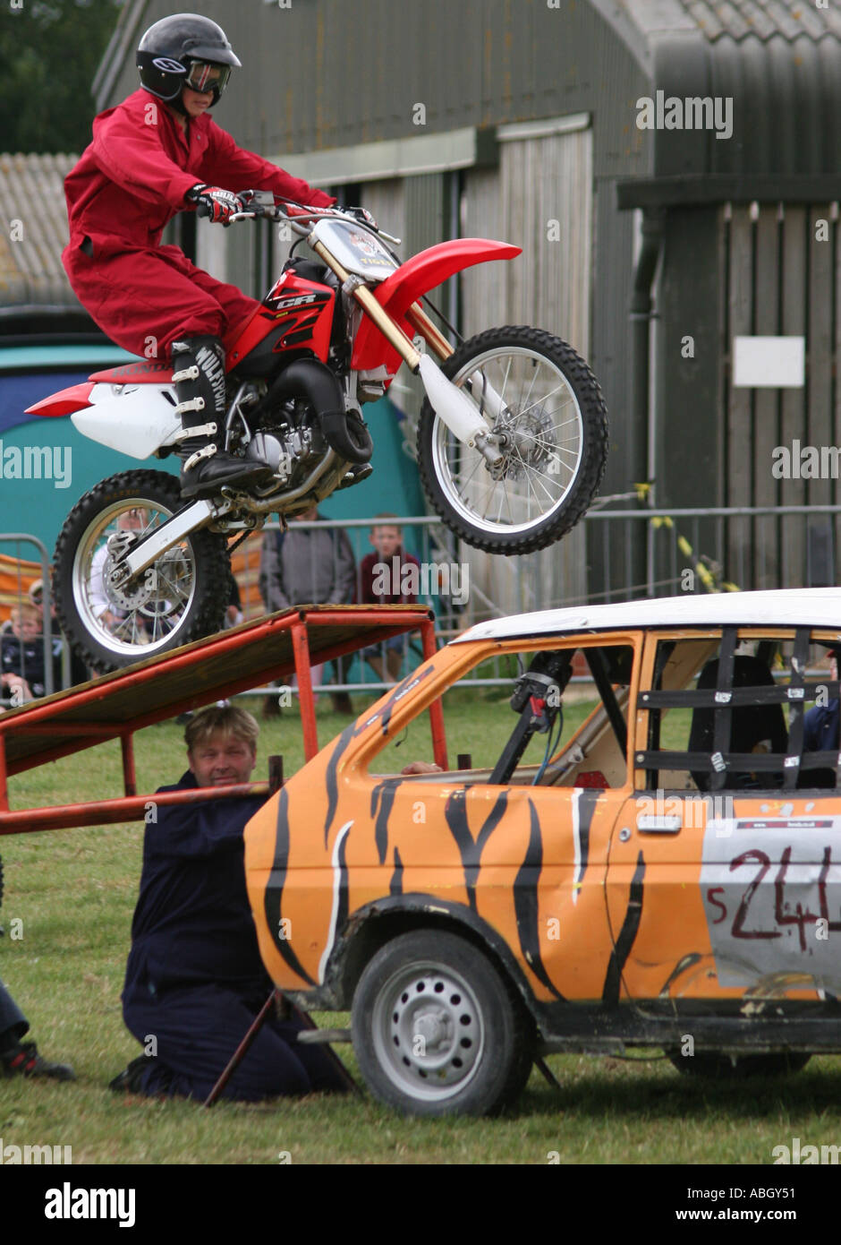 Motorbike display team hi-res stock photography and images - Alamy