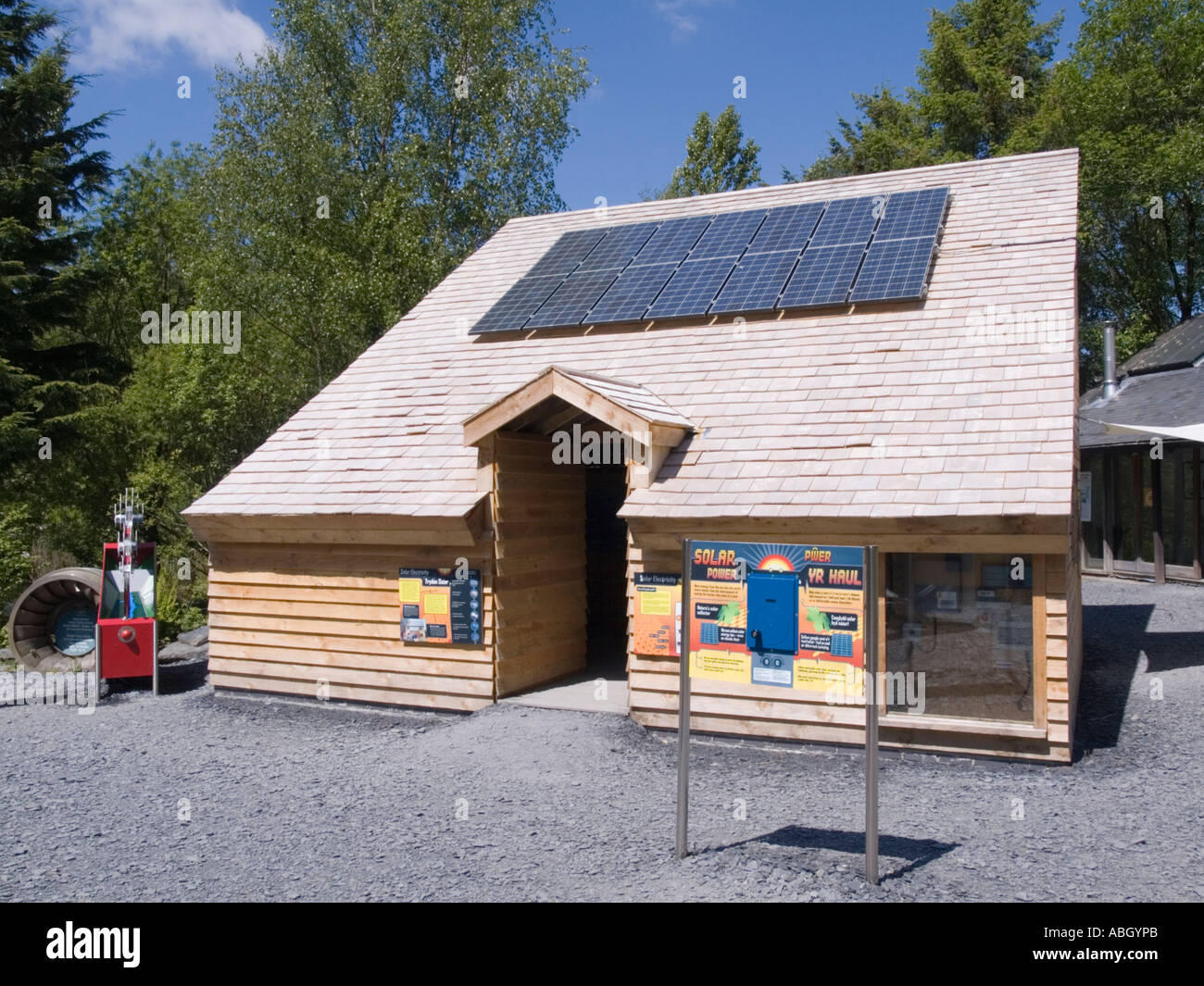 Centre for Alternative Technology with the Power House with ...