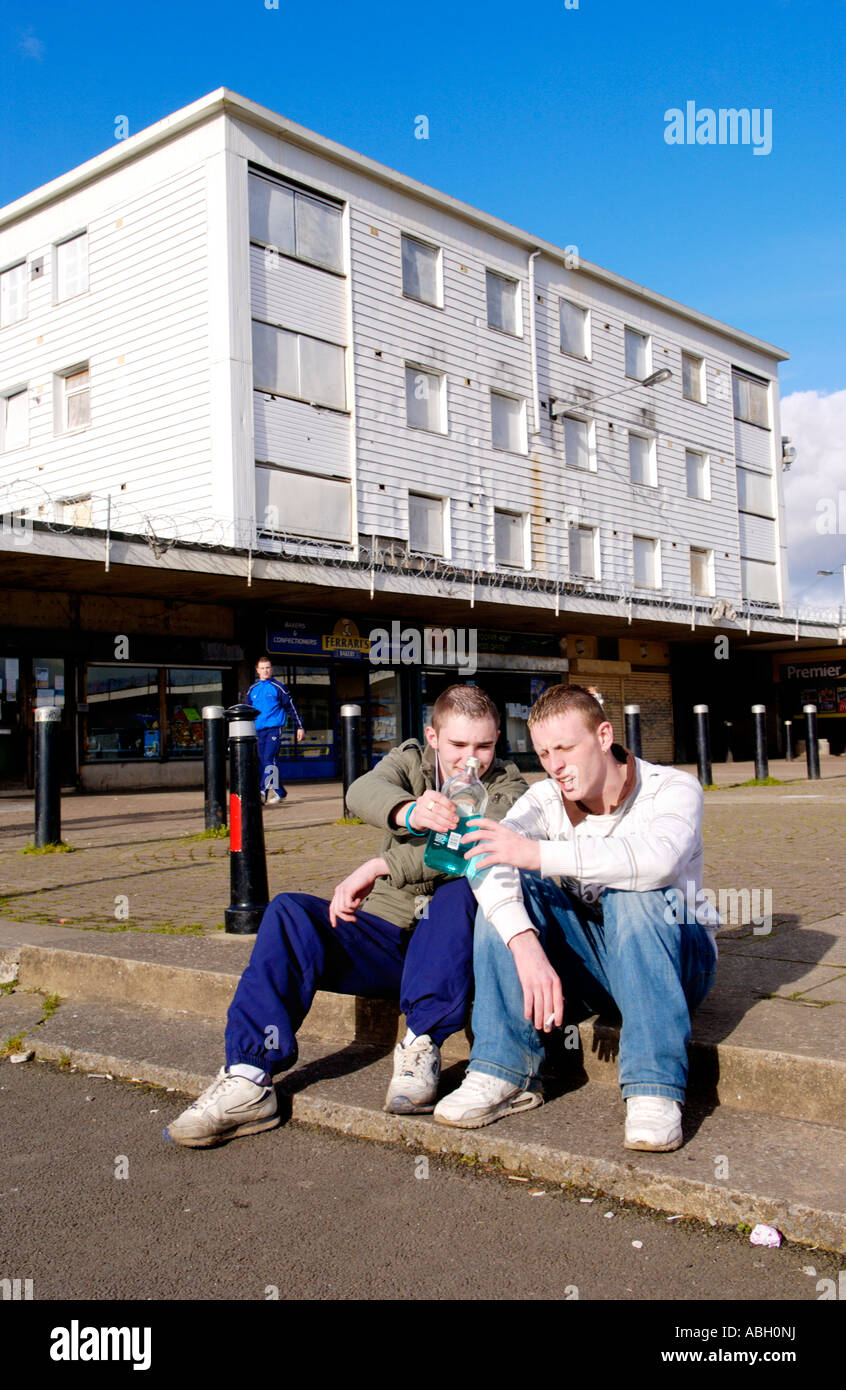 Gurnos estate merthyr tydfil hi-res stock photography and images - Alamy