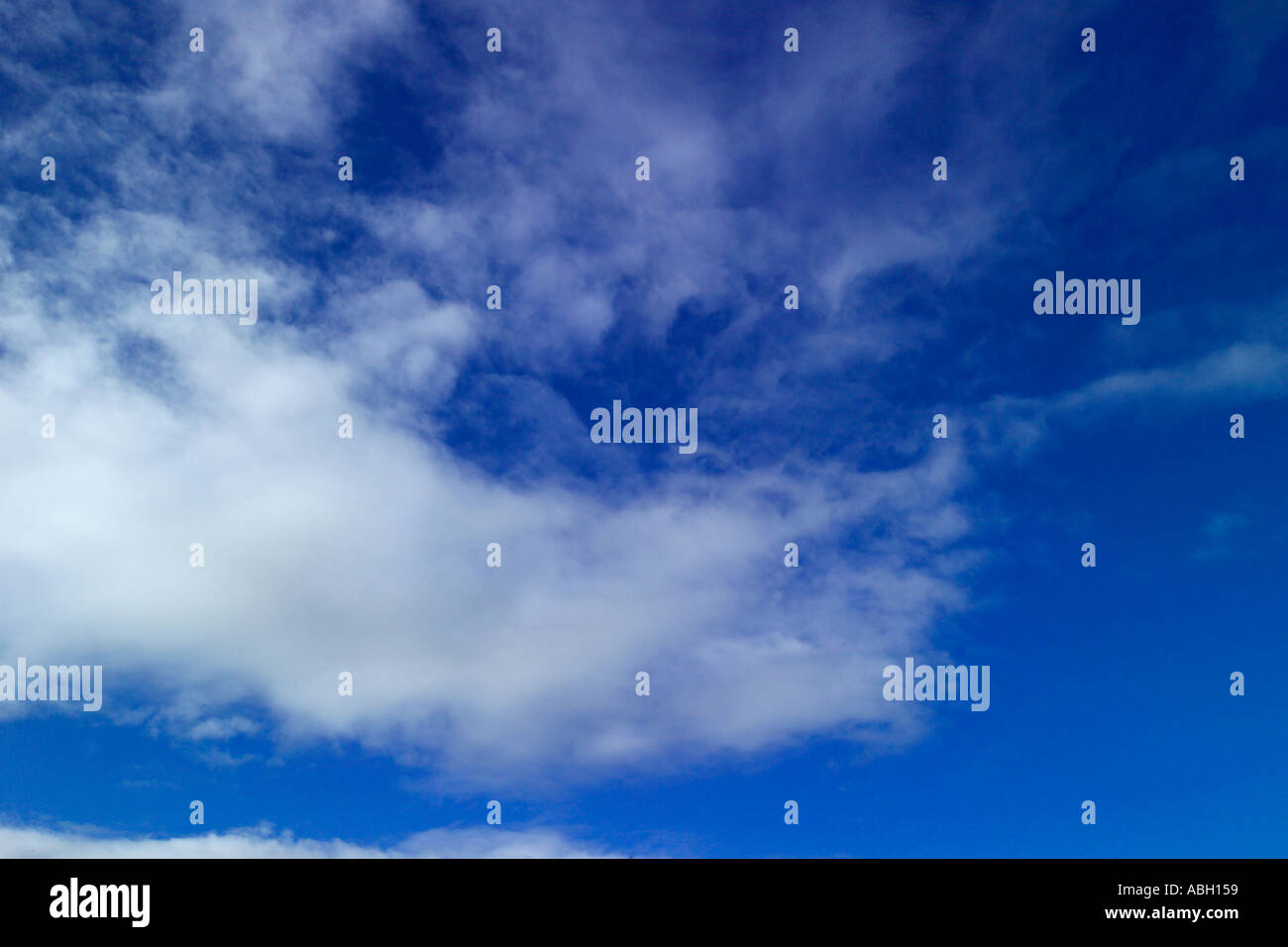 Sky in blue clouds hi-res stock photography and images - Alamy