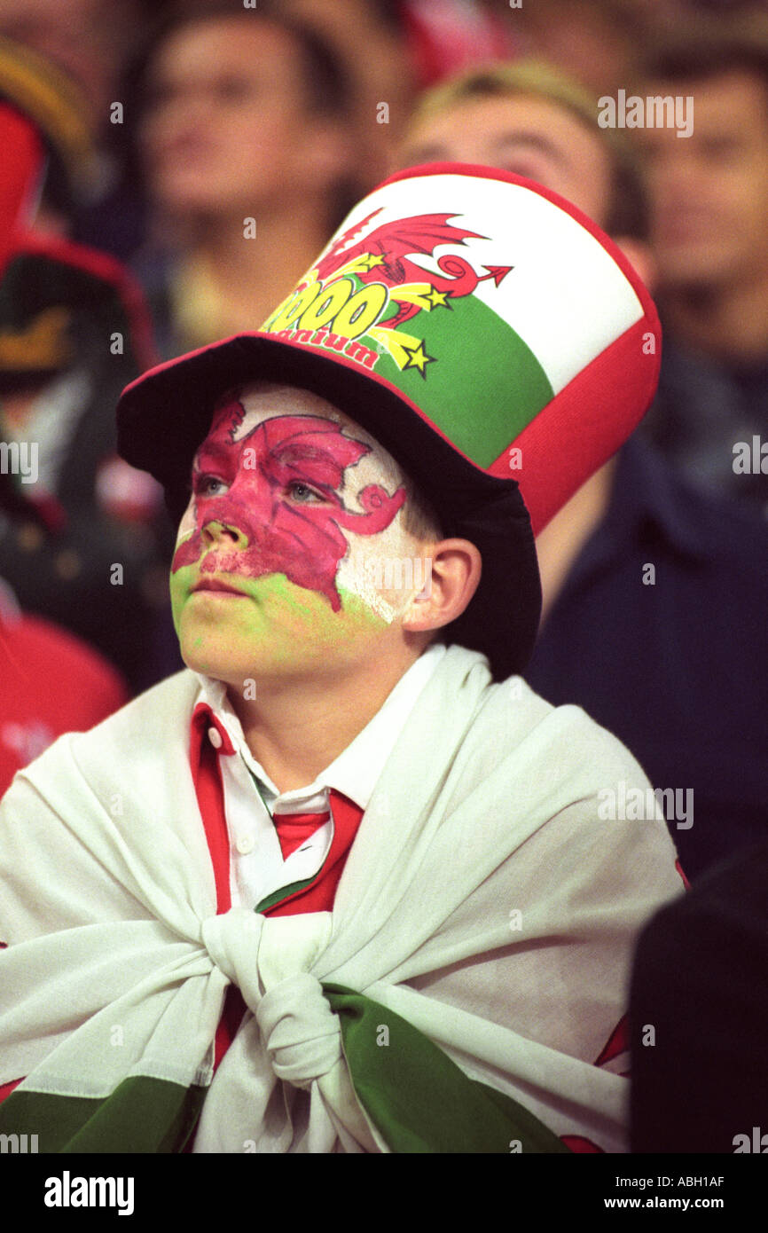 Rugby Face Paint Stock Photos & Rugby Face Paint Stock Images - Alamy