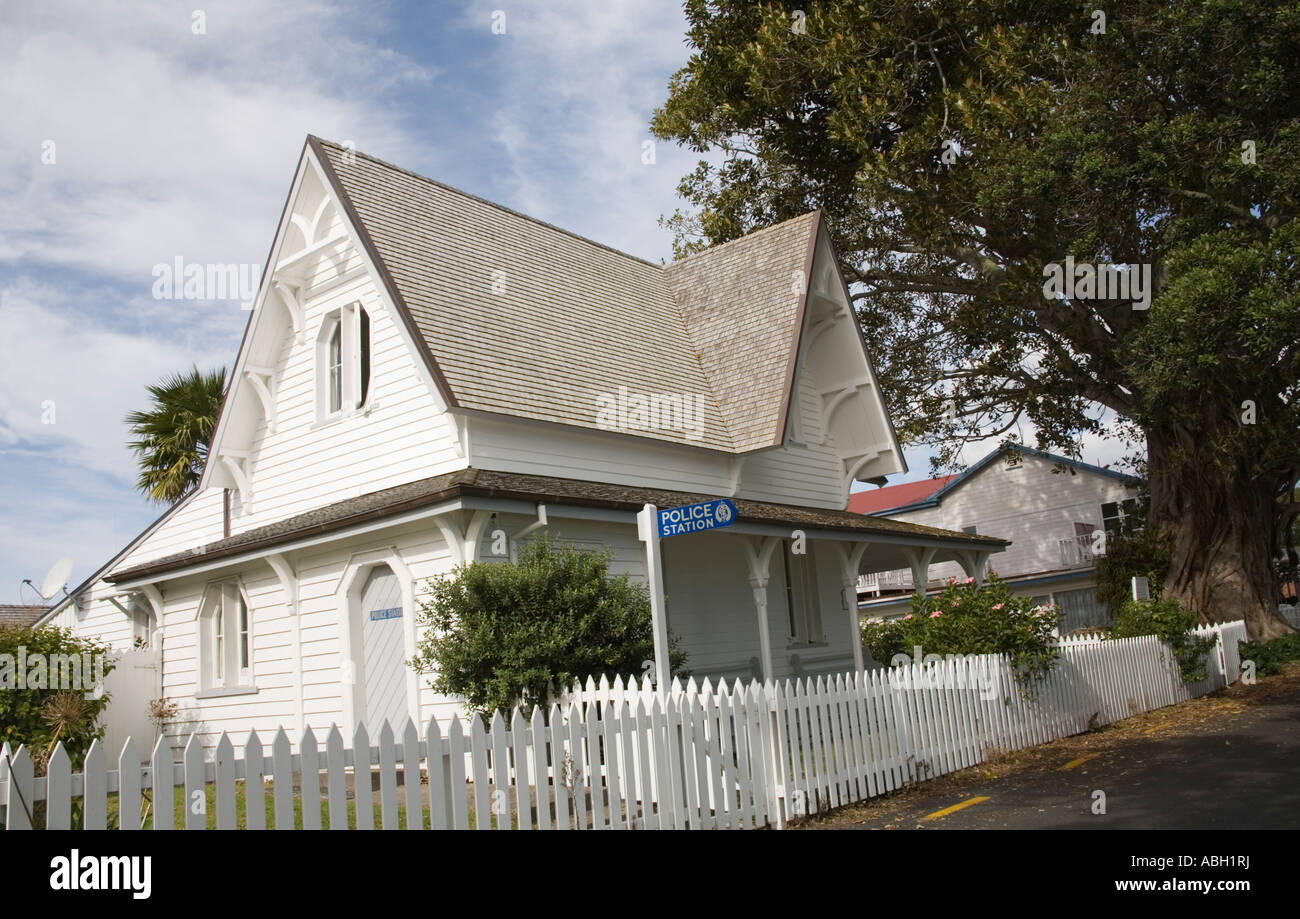 RUSSELL BAY OF ISLANDS NORTH ISLAND NEW ZEALAND May The Police Station ...
