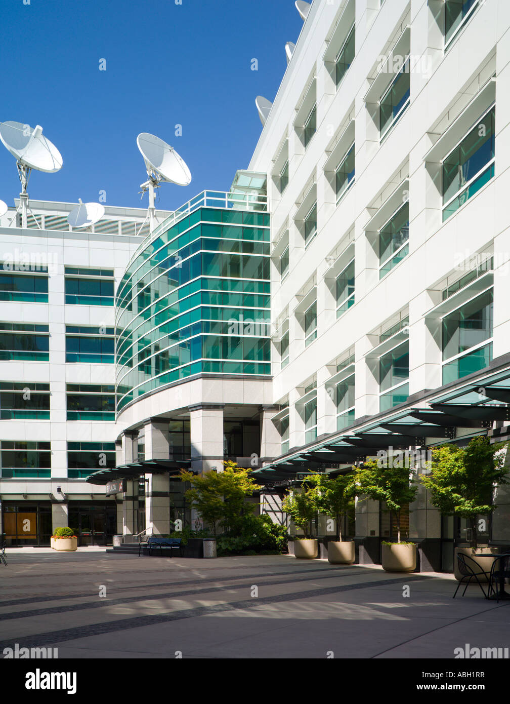 Fisher Plaza, Seattle, Washington State, USA Stock Photo - Alamy