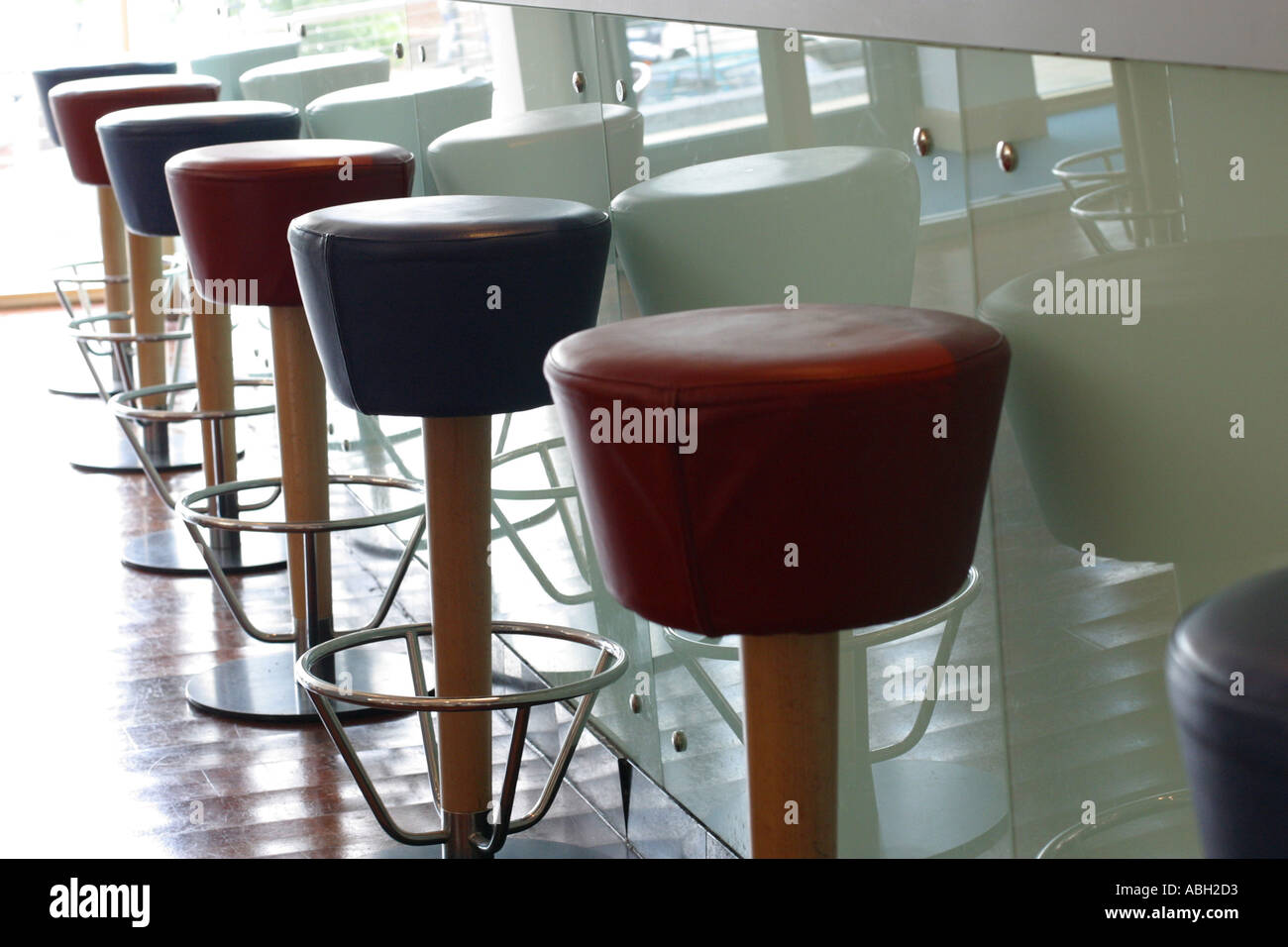 Stools for seating in a bar and restaurant Stock Photo - Alamy
