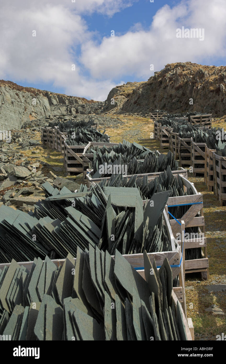 Honister slate mine quarry honister hi-res stock photography and images ...