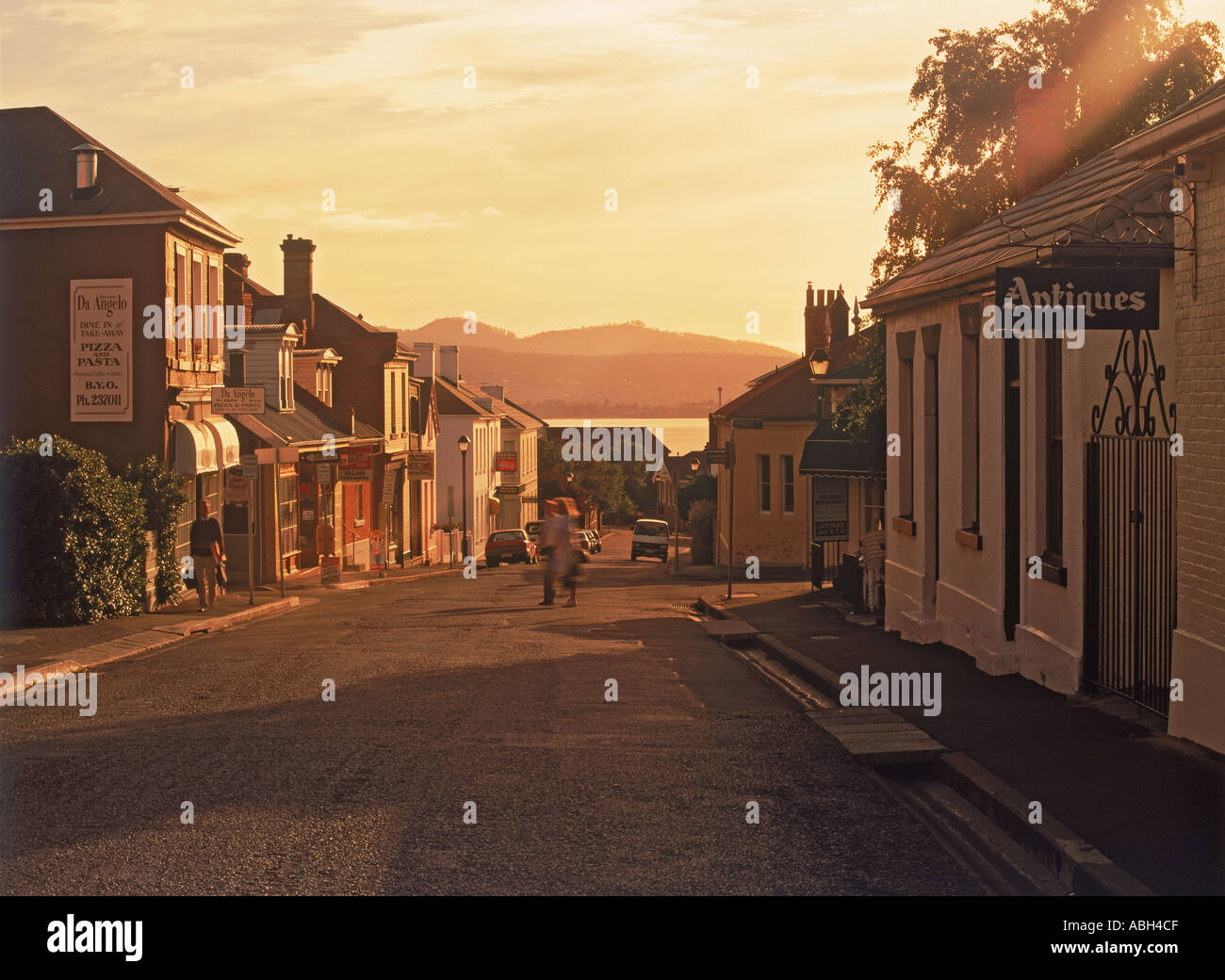 Hobart town battery point hi-res stock photography and images - Alamy