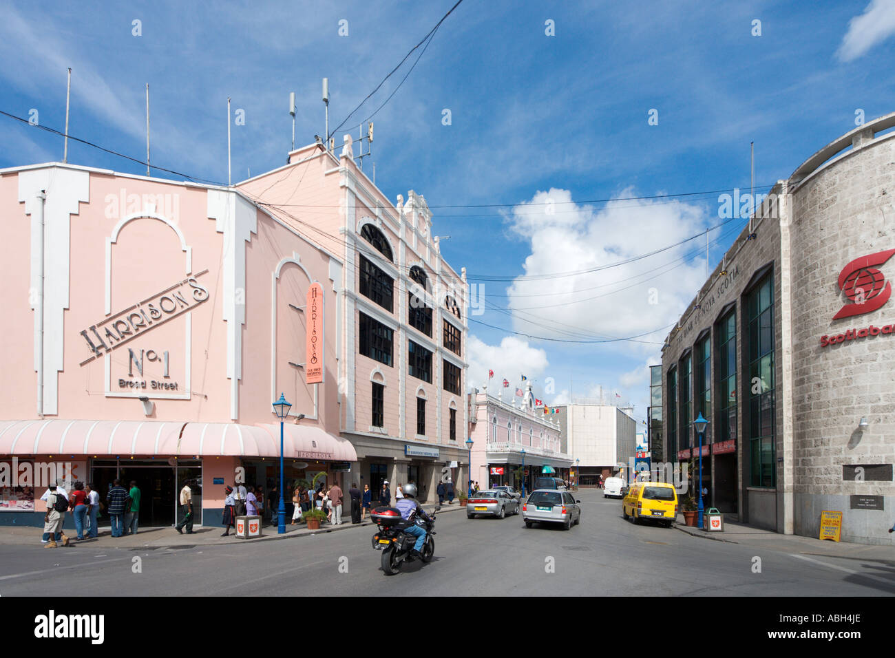 Shops on Broad Street, Bridgetown, Barbados, Lesser Antilles, West ...