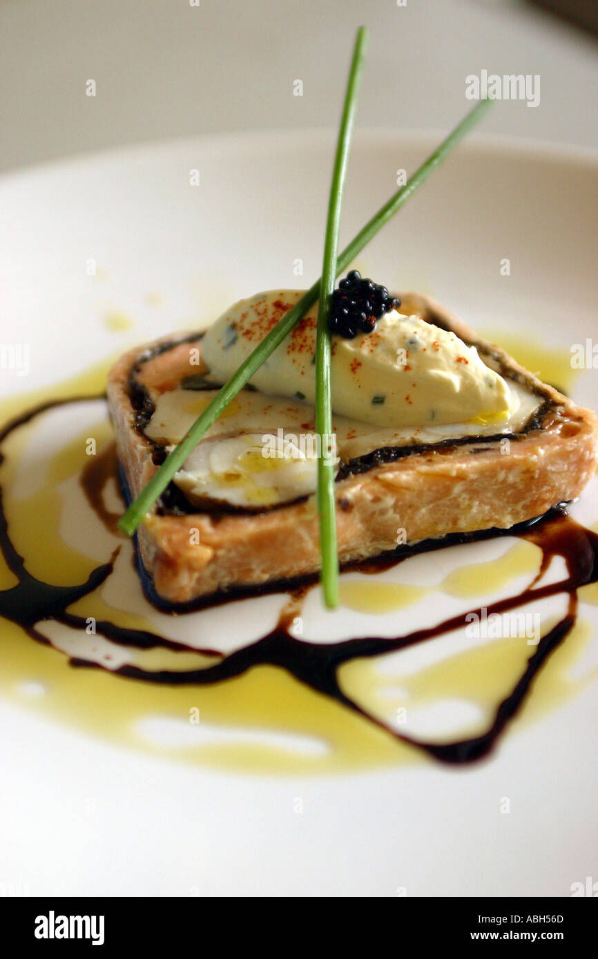 Food is marbled fish terrine Stock Photo - Alamy