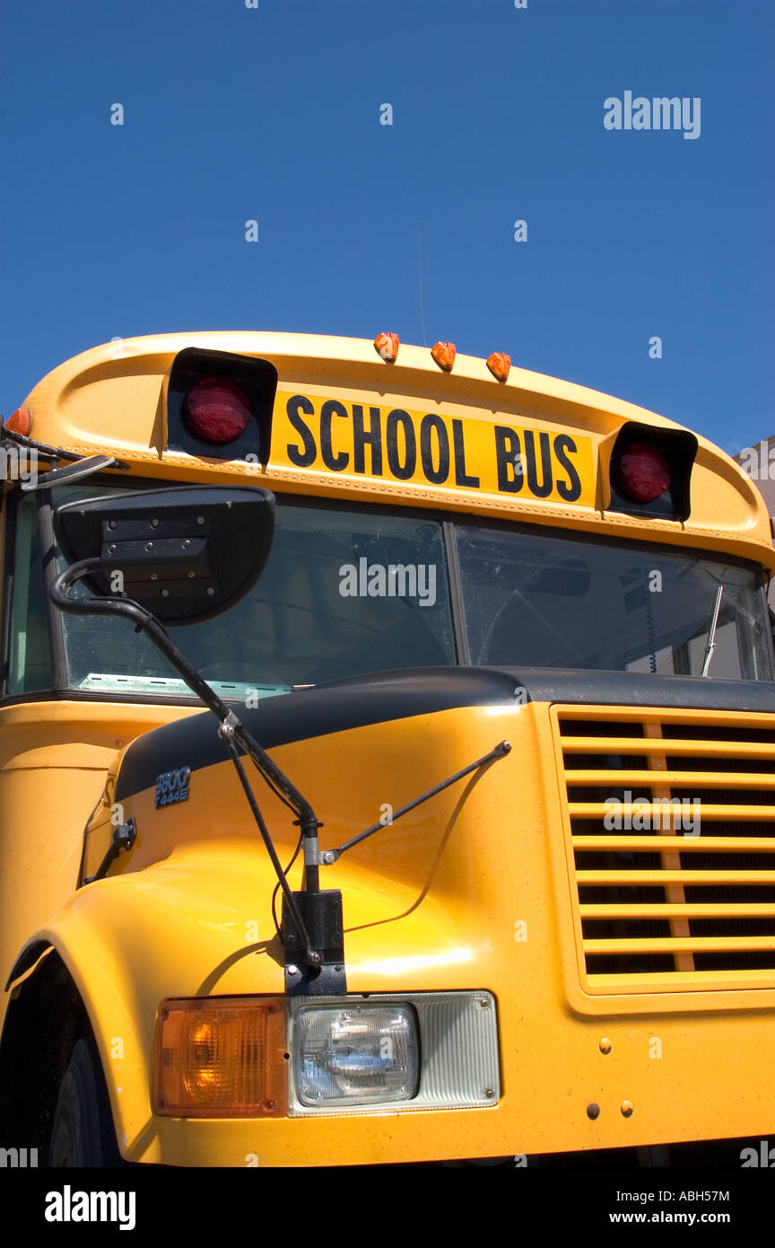 American School Bus Stock Photo - Alamy