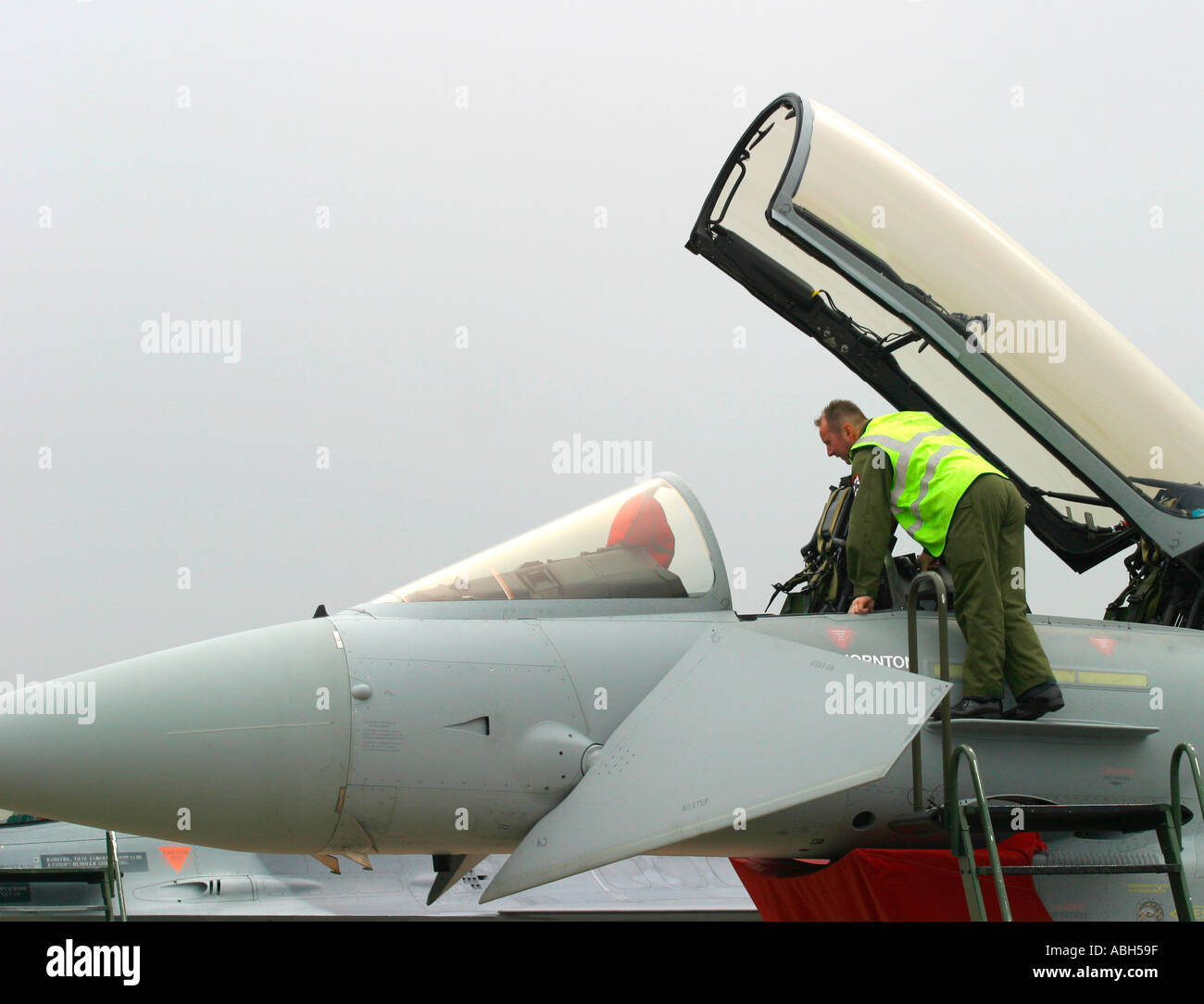 Bae Typhoon Eurofighter jet Stock Photo - Alamy