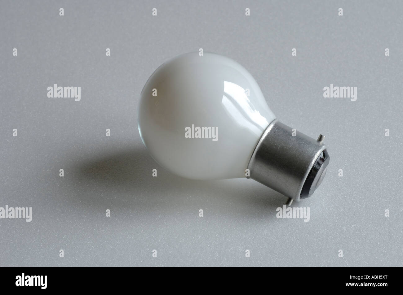 Small round bayonet cap lamp Stock Photo - Alamy