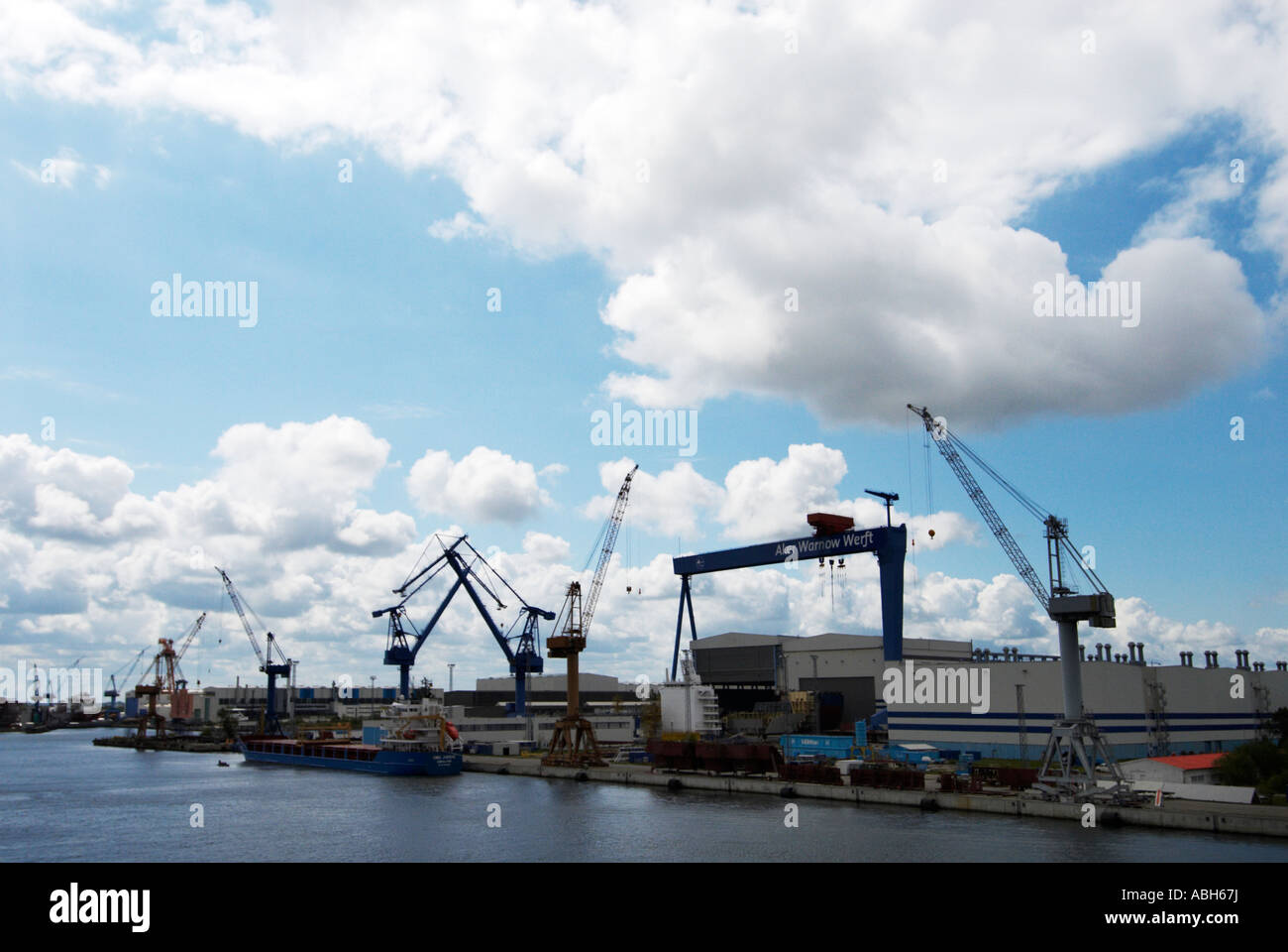 Warnow shipyard hi-res stock photography and images - Alamy