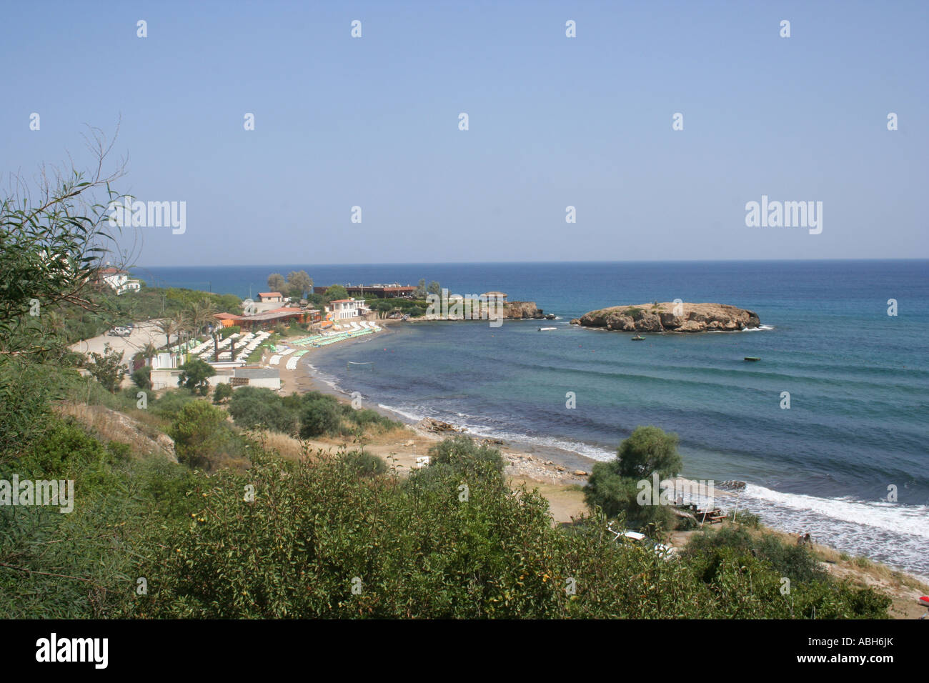 Girne beach hi-res stock photography and images - Alamy