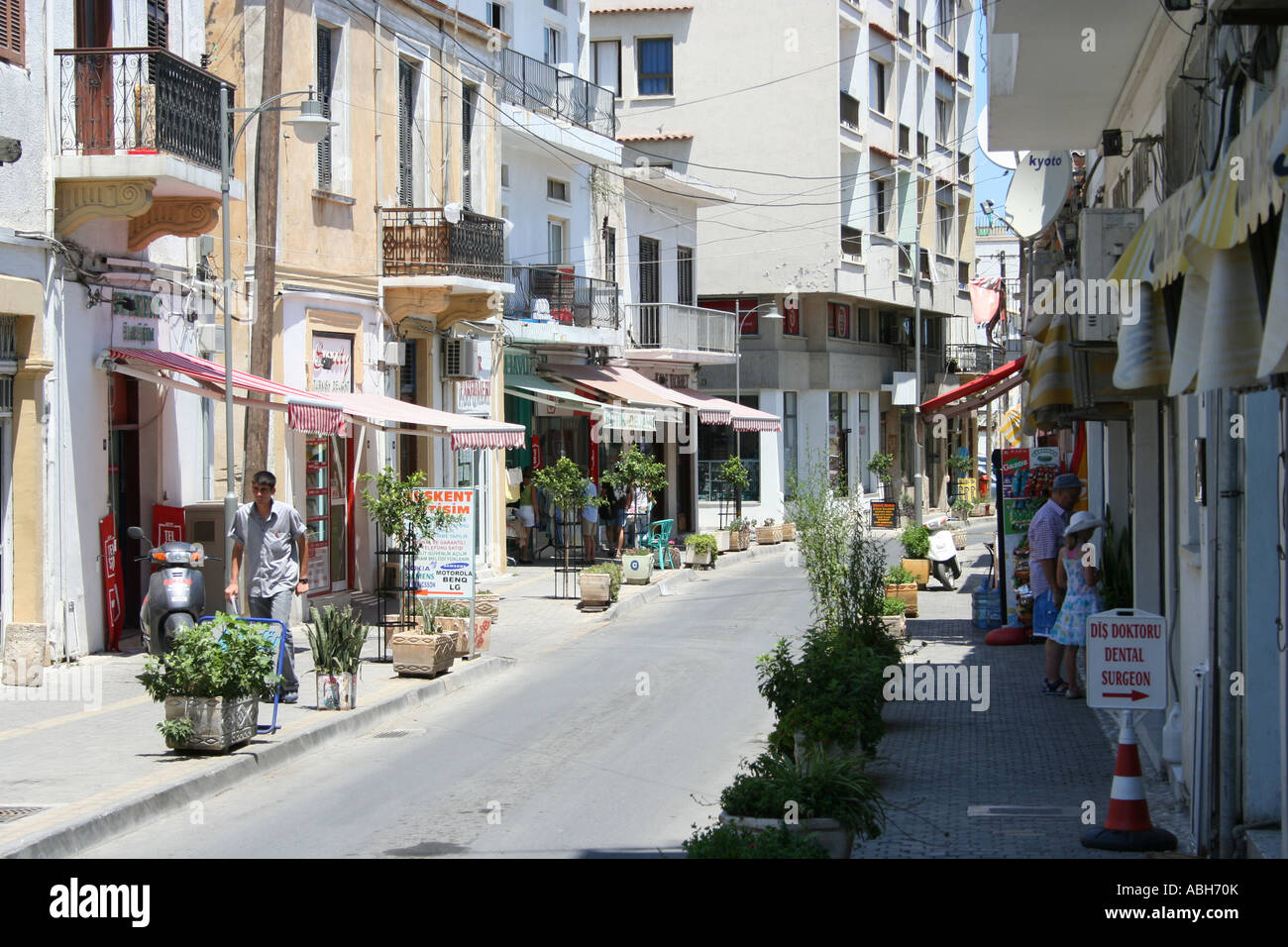 Kyrenia girne north cyprus street hi-res stock photography and images ...