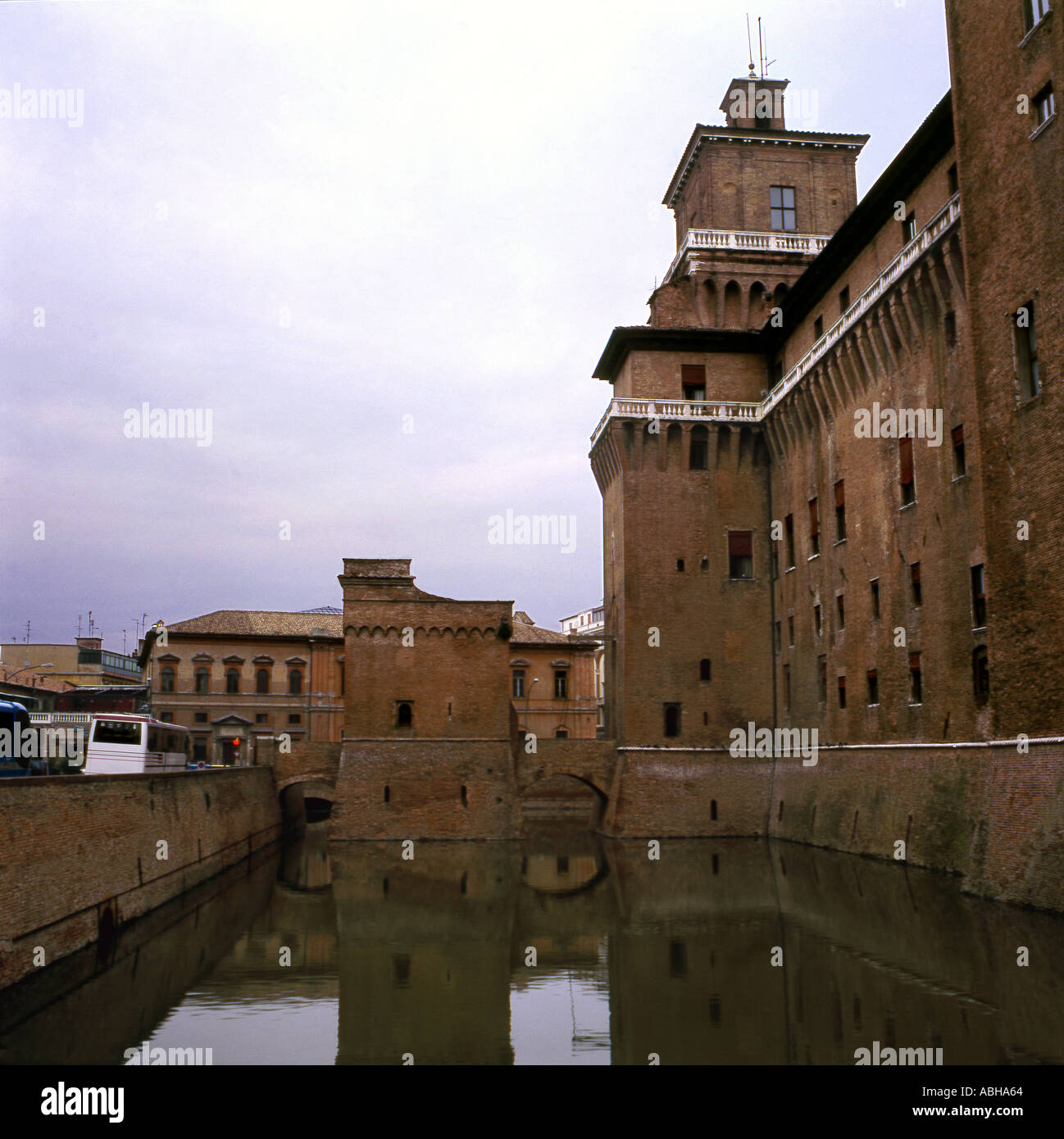 Castle of Este Ferrara Italy Stock Photo - Alamy