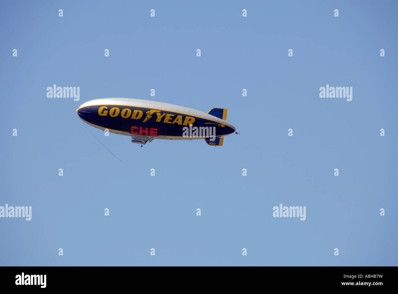 The Good Year Blimp Stock Photo - Alamy