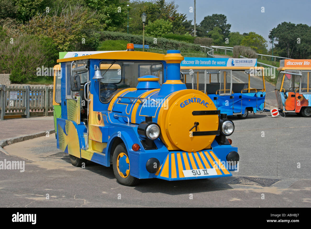 Bournemouth land train hi-res stock photography and images - Alamy