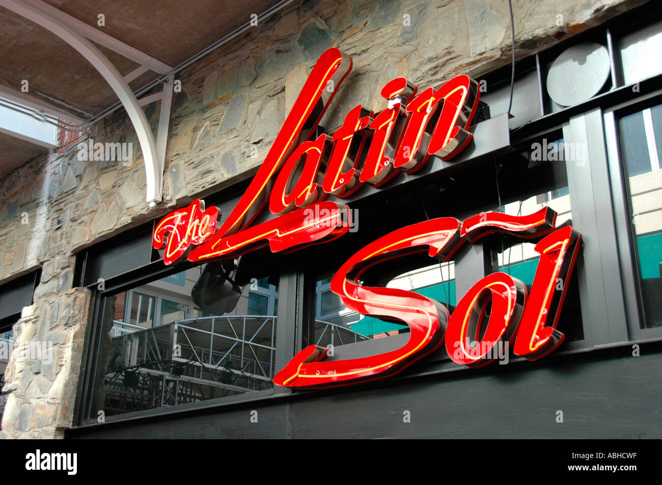 Underground Atlanta Shopping area in Downtown Atlanta GA Georgia USA ...