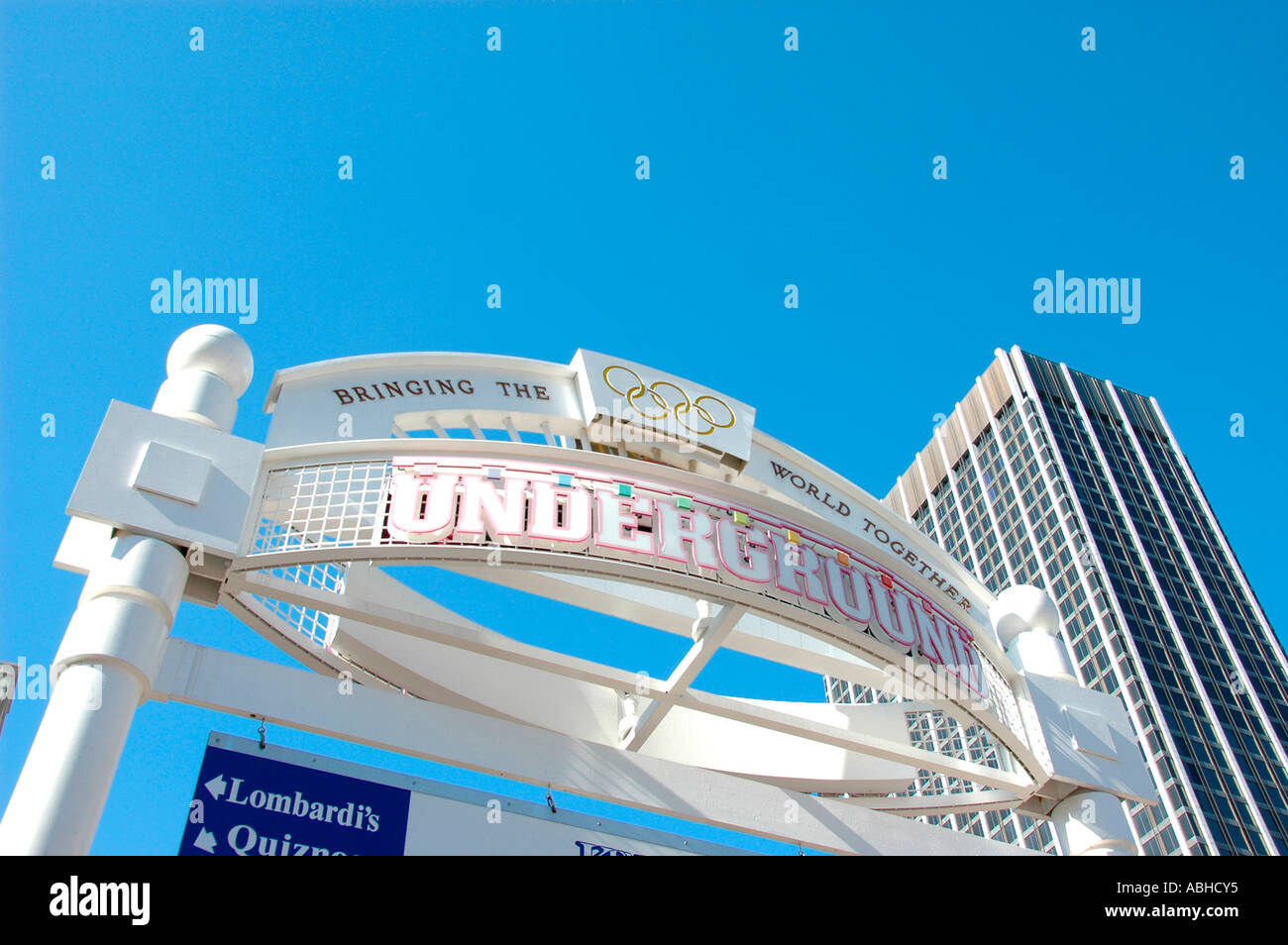 Underground area of downtown Atlanta Stock Photo - Alamy