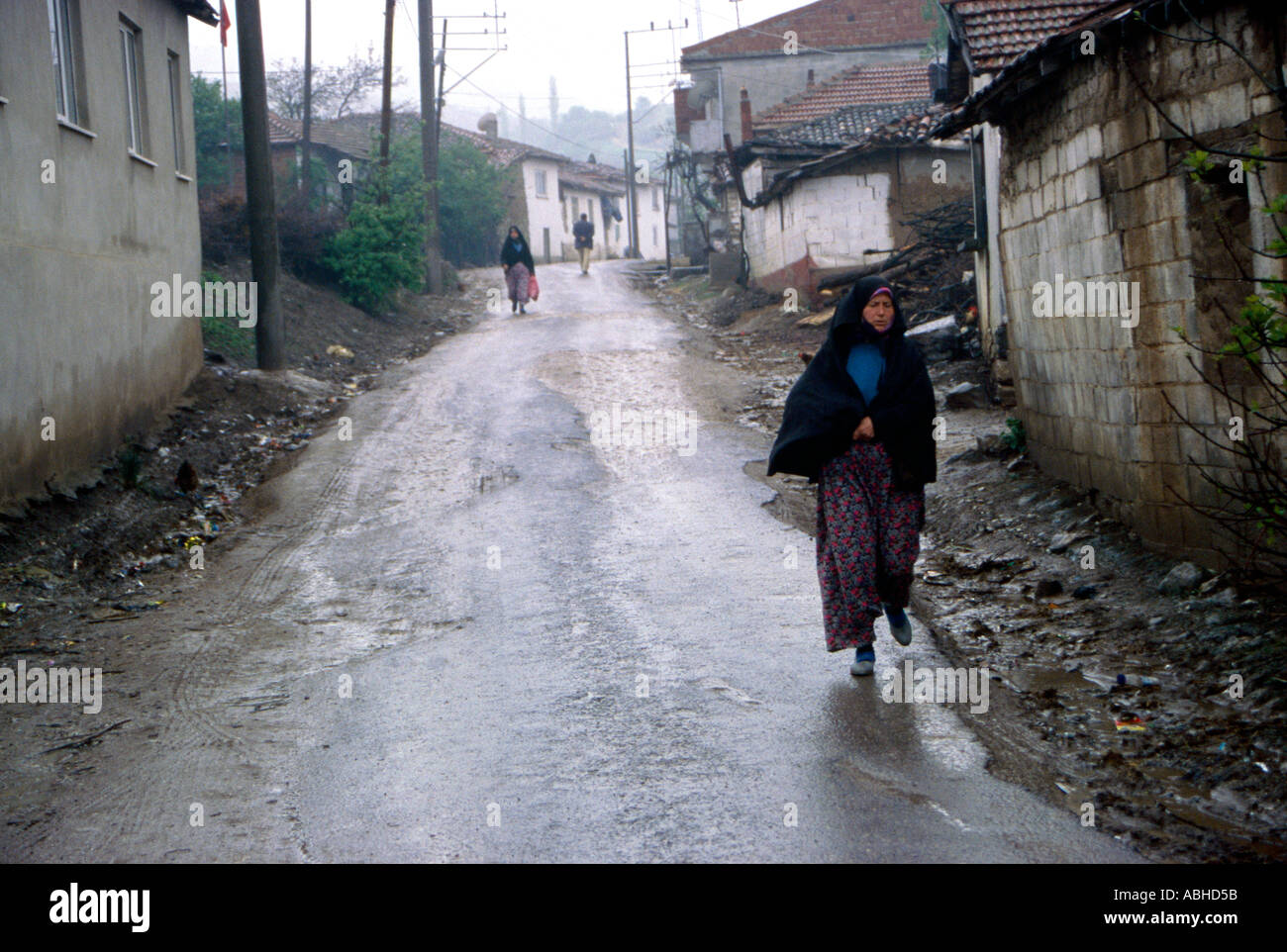 Rural village in Turkey Stock Photo - Alamy