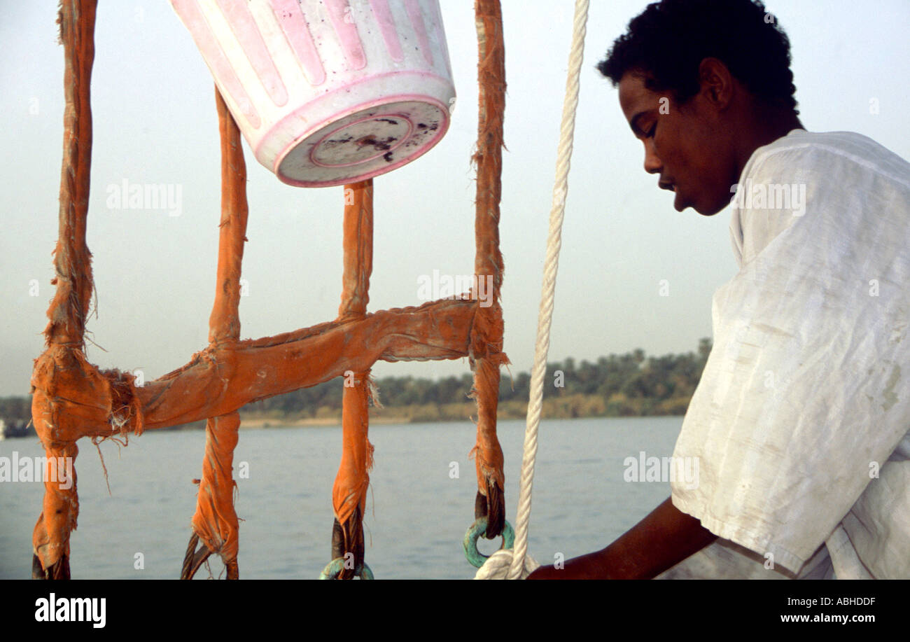Egypt nile falucca hi-res stock photography and images - Alamy