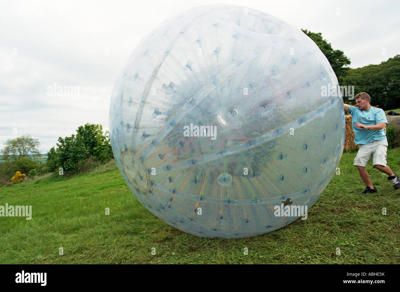 Zorb rolling hi-res stock photography and images - Alamy
