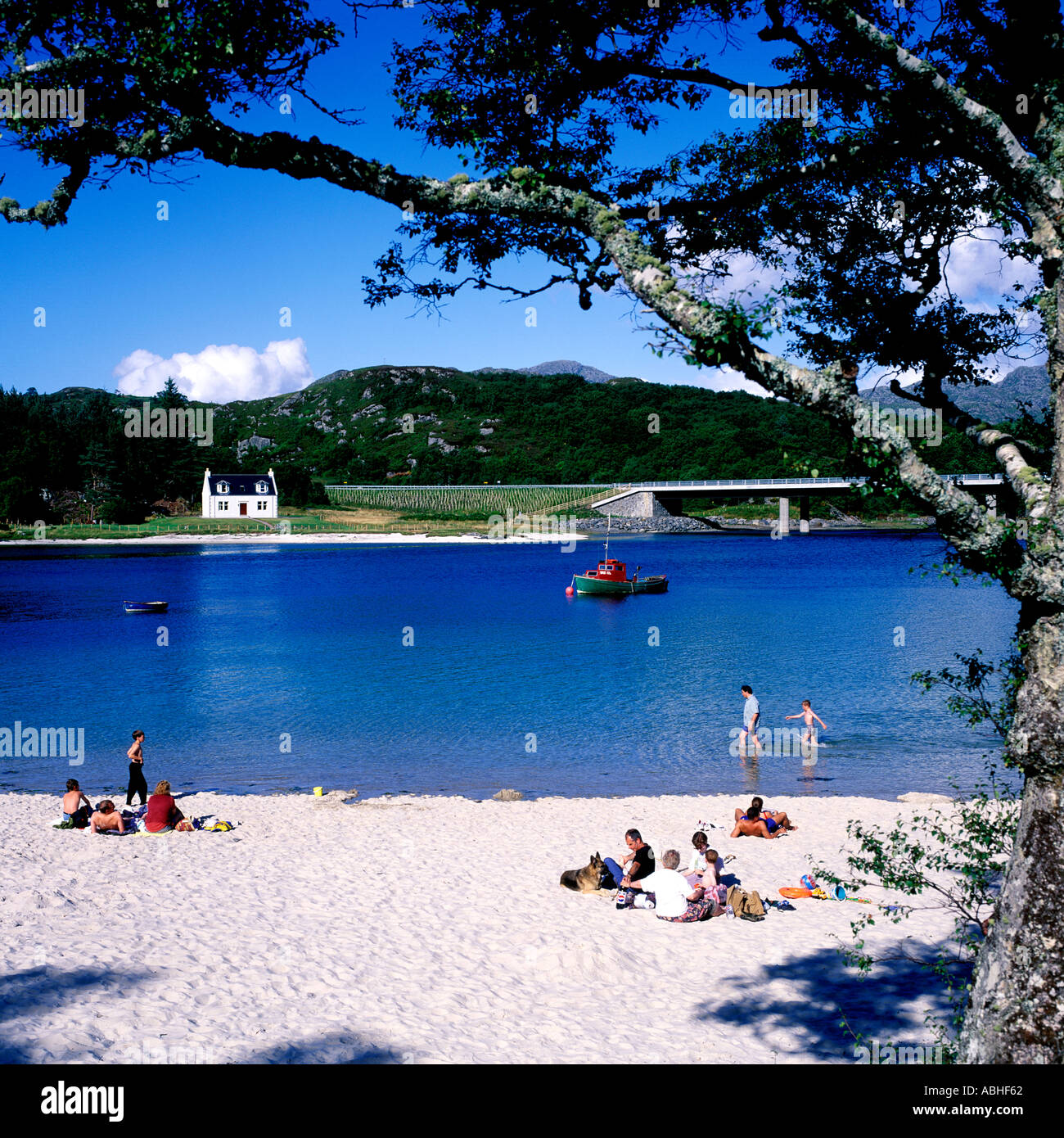 BEACH NEAR MALLAIG NORTH WEST SCOTLAND Stock Photo - Alamy