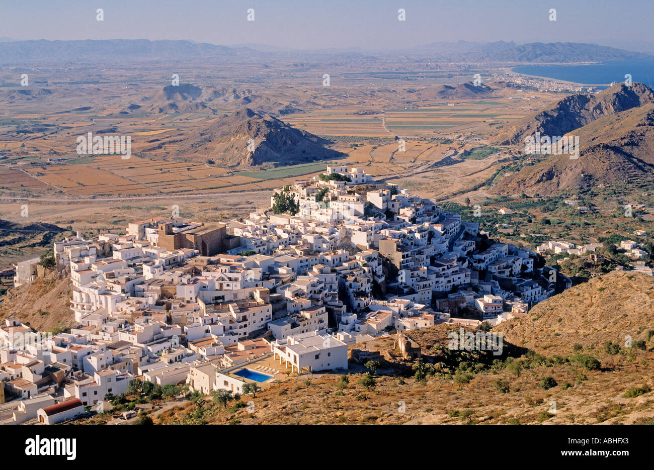 Mojacar sea view hi-res stock photography and images - Alamy