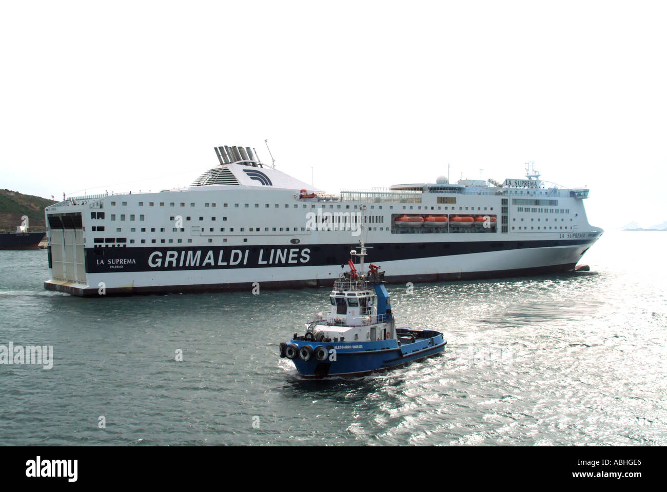 Grimaldi lines roro car transport hi-res stock photography and images - Alamy