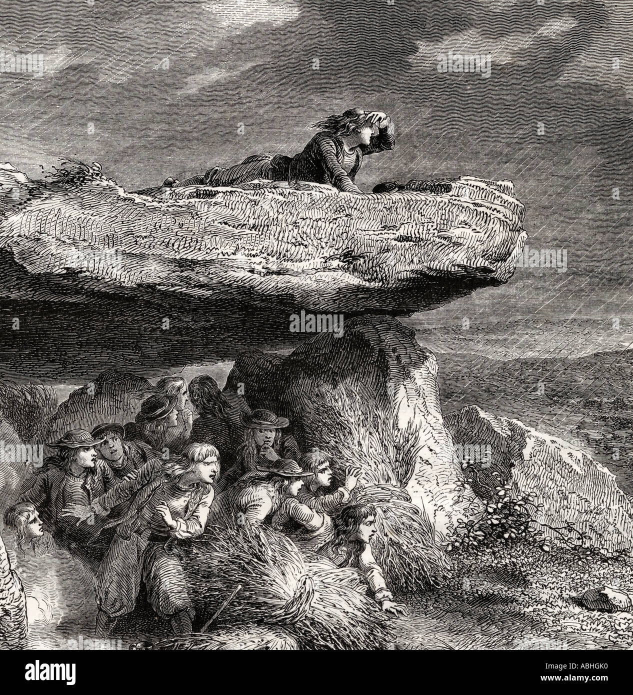 The Chouannerie royalist uprising. Counter revolutionary royalist ...