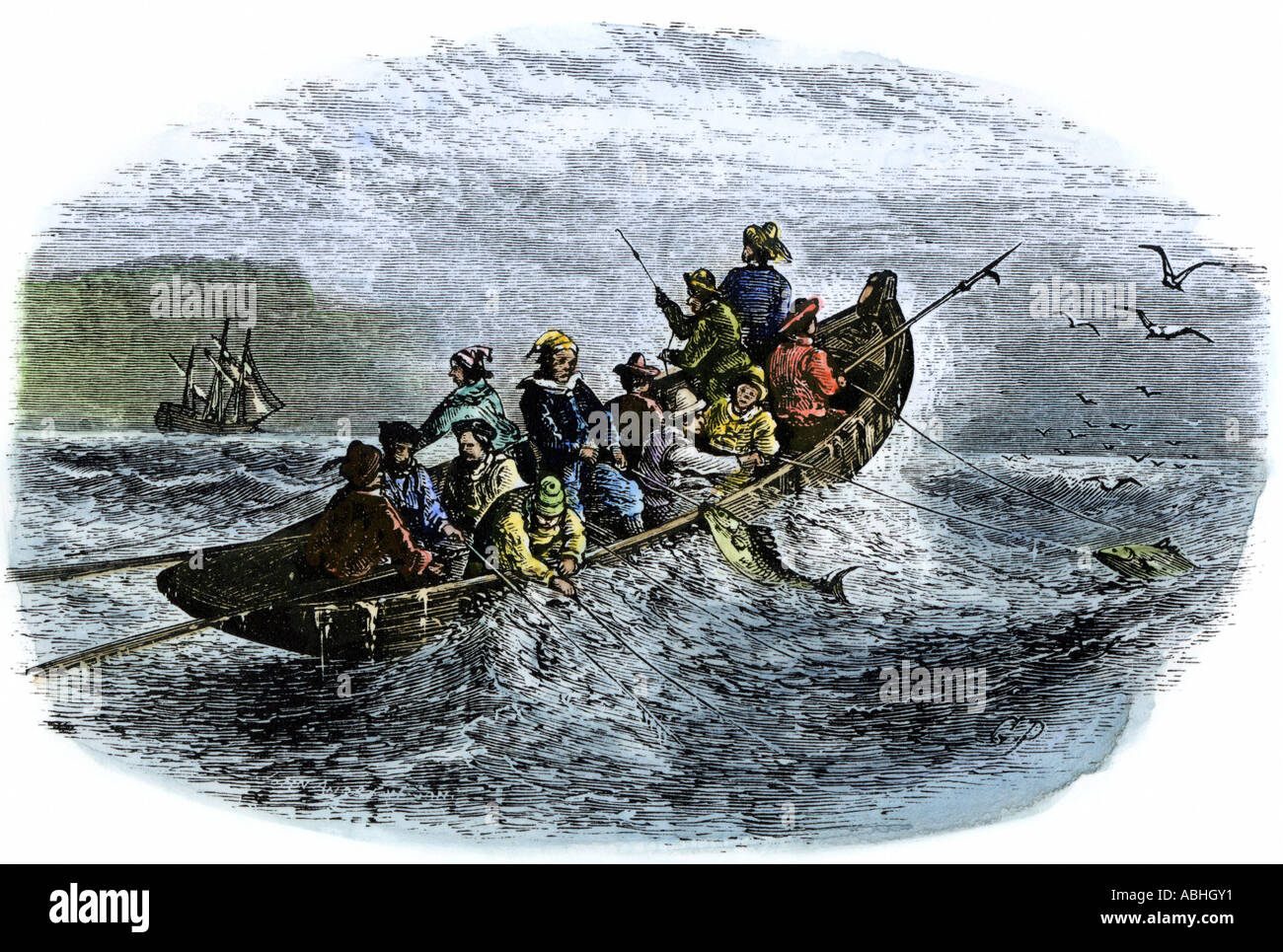 19th century fishing boat in hi-res stock photography and images - Alamy