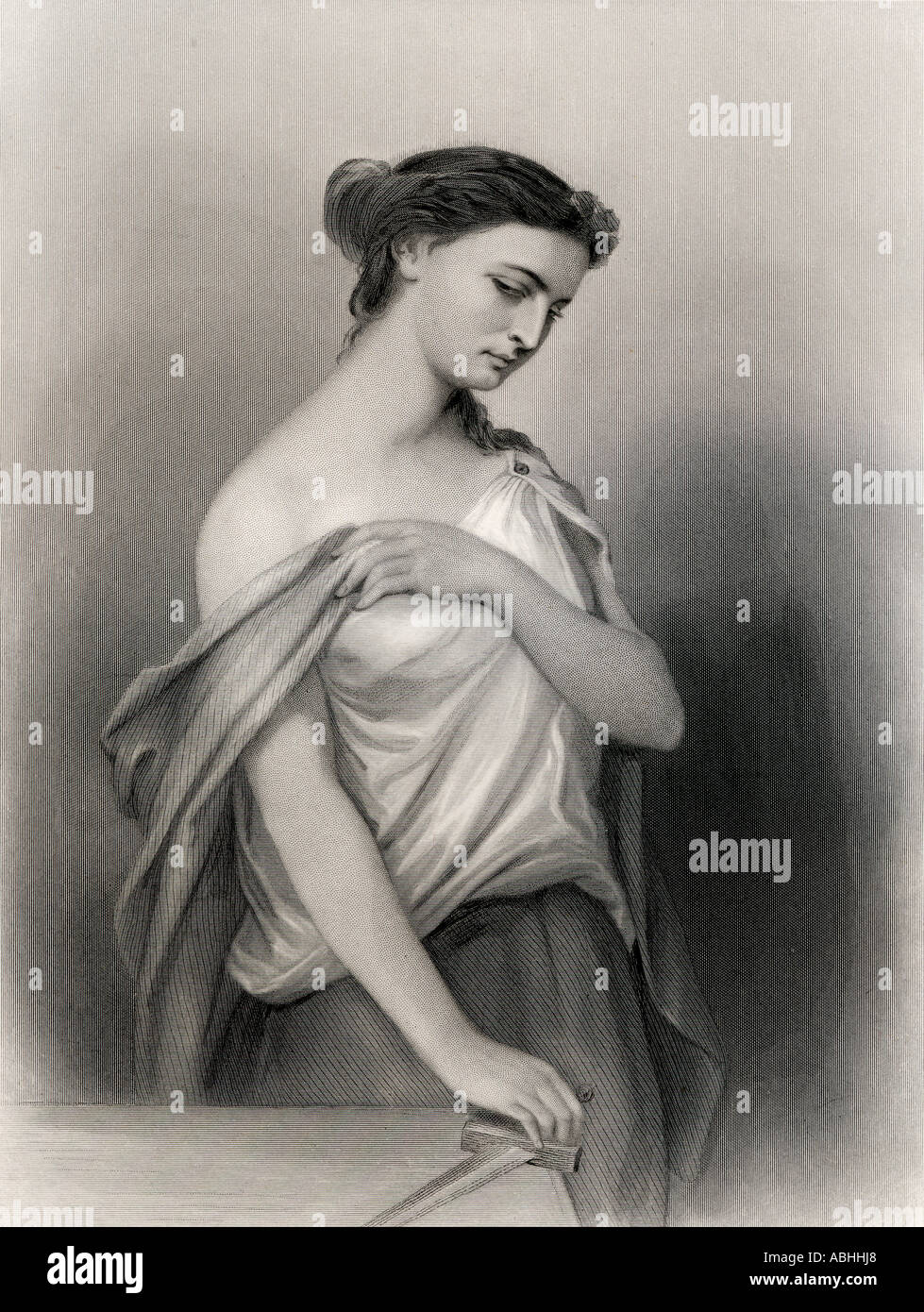 Lucretia, d.510 BC, Roman heroine who committed suicide after being ...