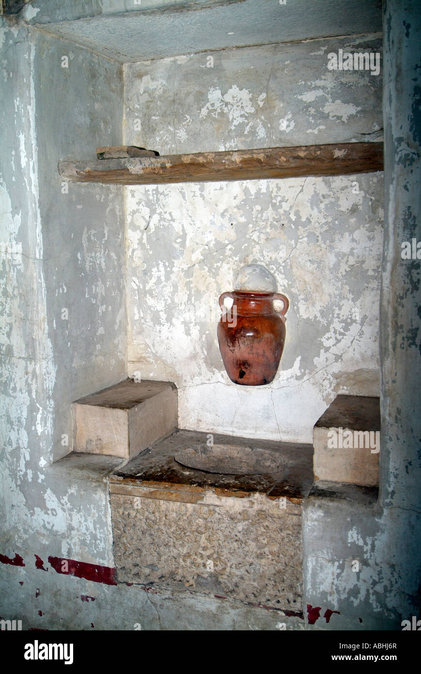 Inside Spanish mission church Mission Conception, 1731 Stock Photo - Alamy