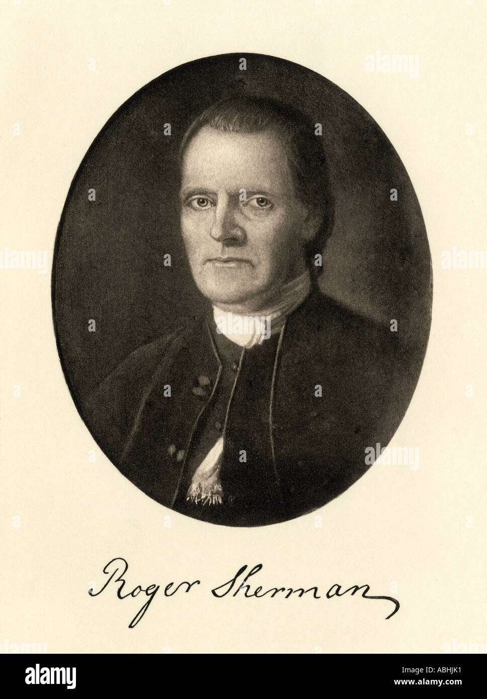 Roger Sherman Signature Roger Sherman Hi Res Stock Photography And