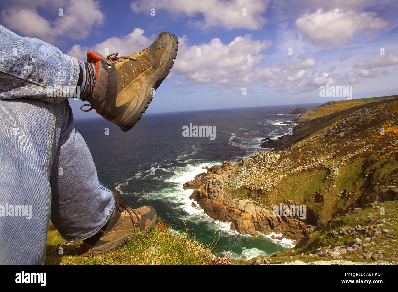 Zennor head hike hi-res stock photography and images - Alamy