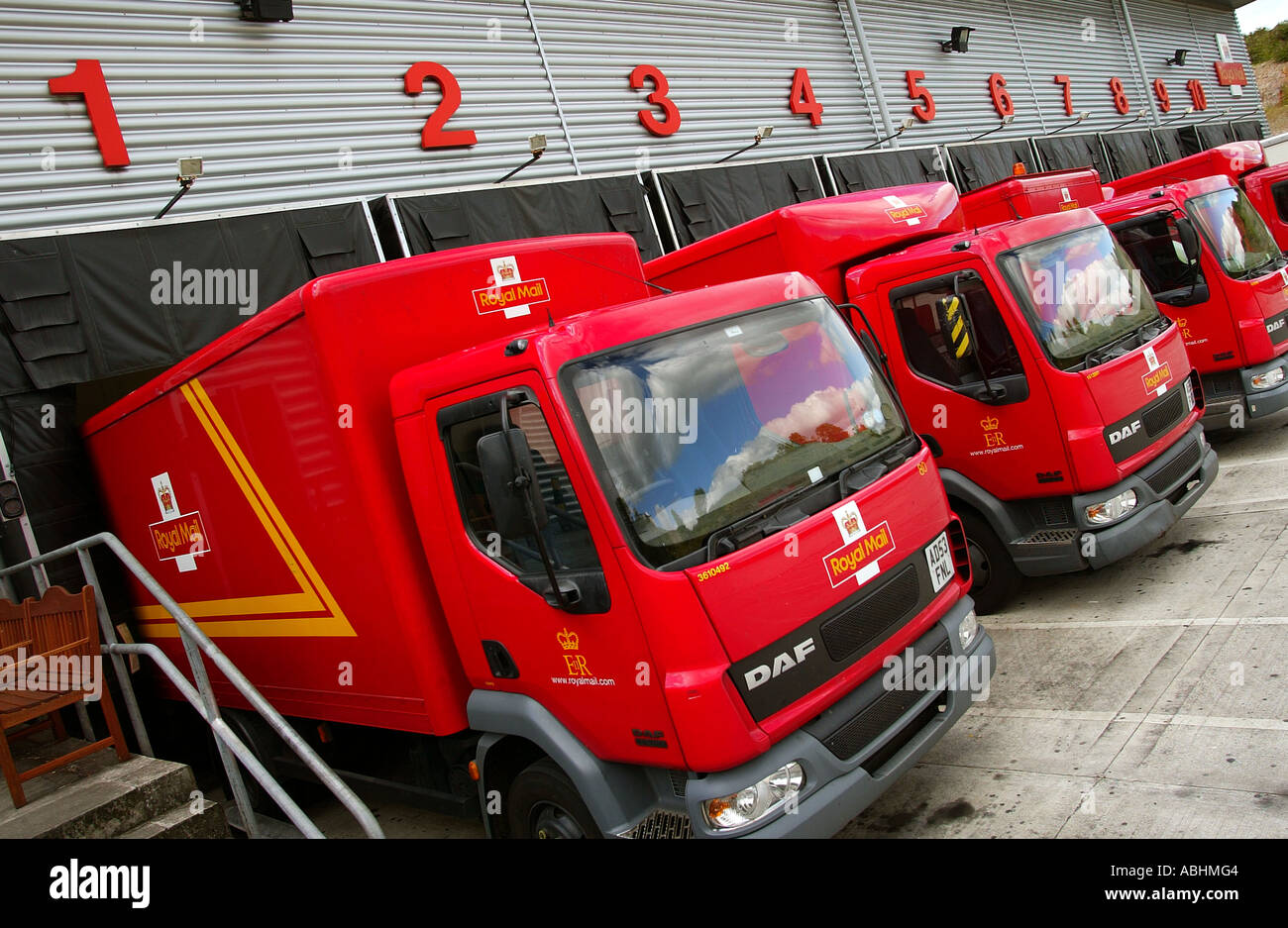 Royal Mail vans Stock Photo - Alamy